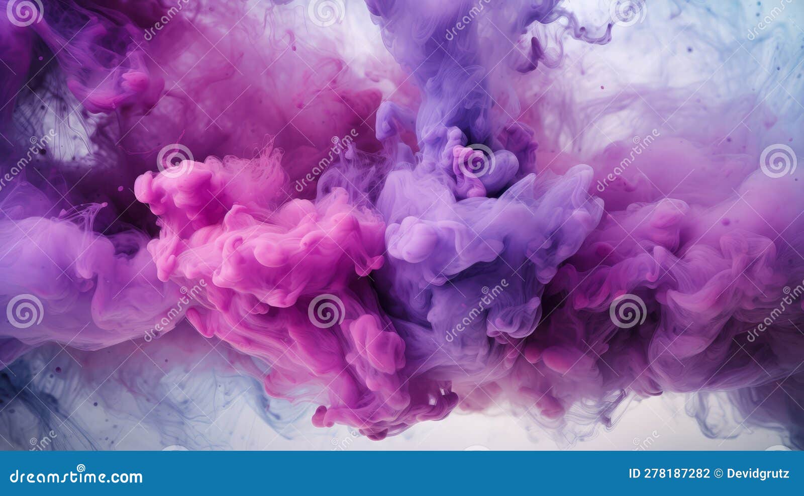 Color Mist. Ink Water. Haze Texture. Generative AI Stock Illustration ...