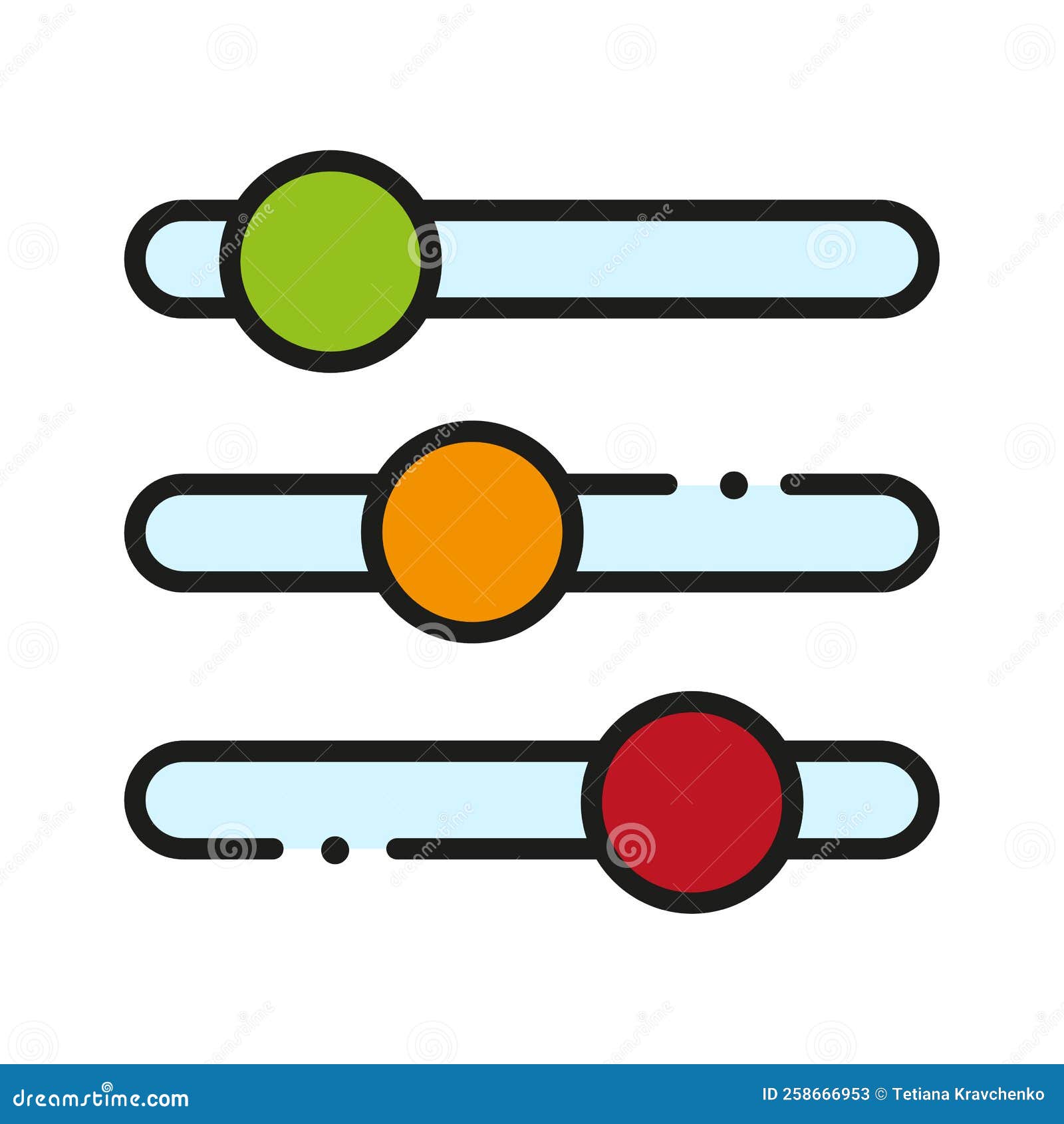 Color Mixer Sliders. Music Symbol. Gradient Color. Vector Illustration ... Color Mixer Sliders. Music Symbol. Gradient Color. Vector Illustration ...