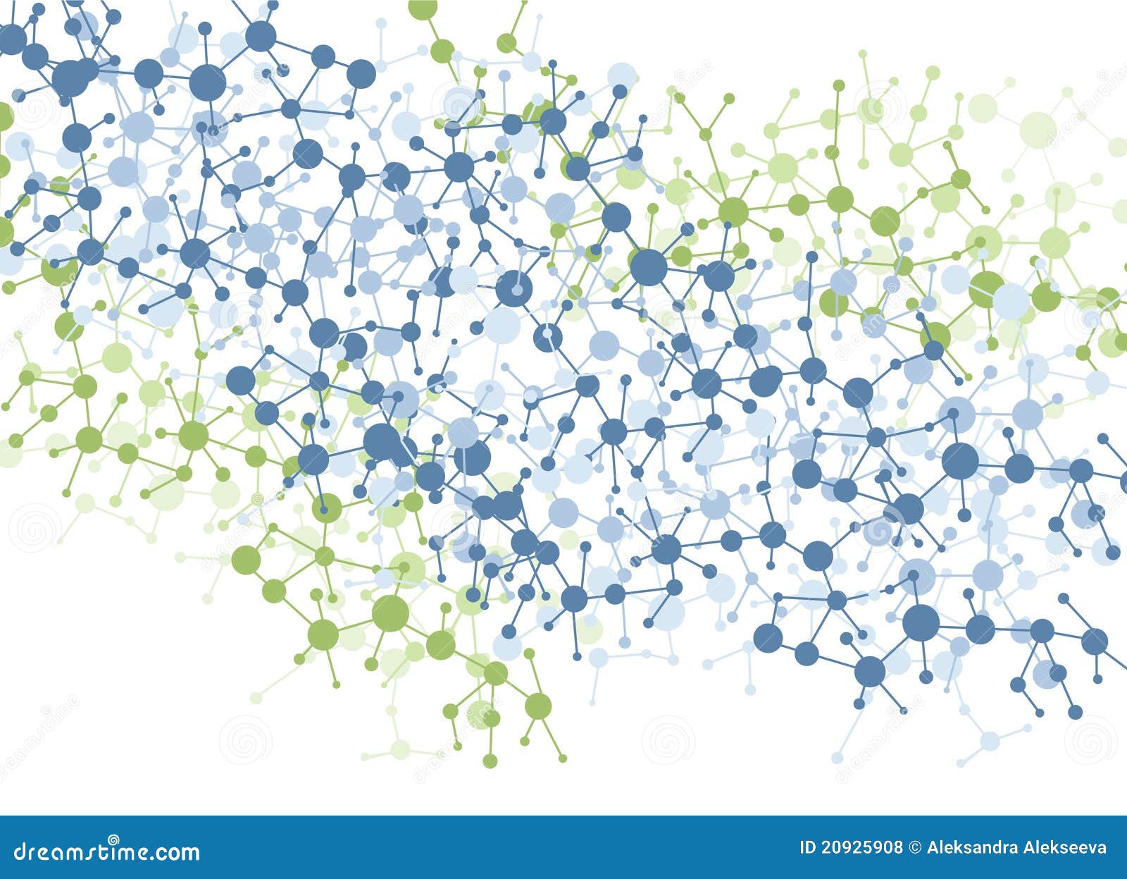 Color Molecule Connection Background Stock Vector - Illustration of ...