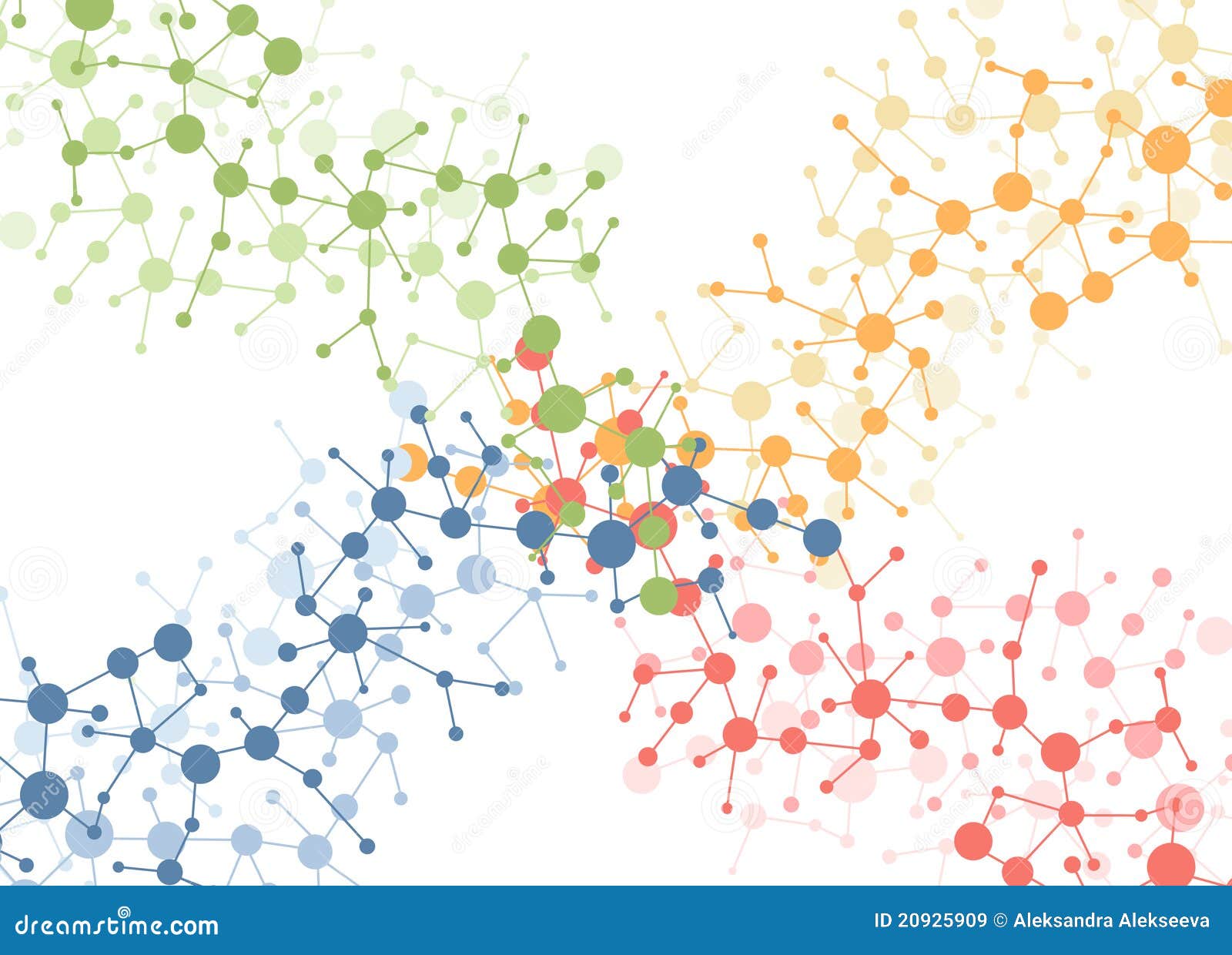 Color Molecule Connection Background Stock Illustrations – 5,685 Color ...