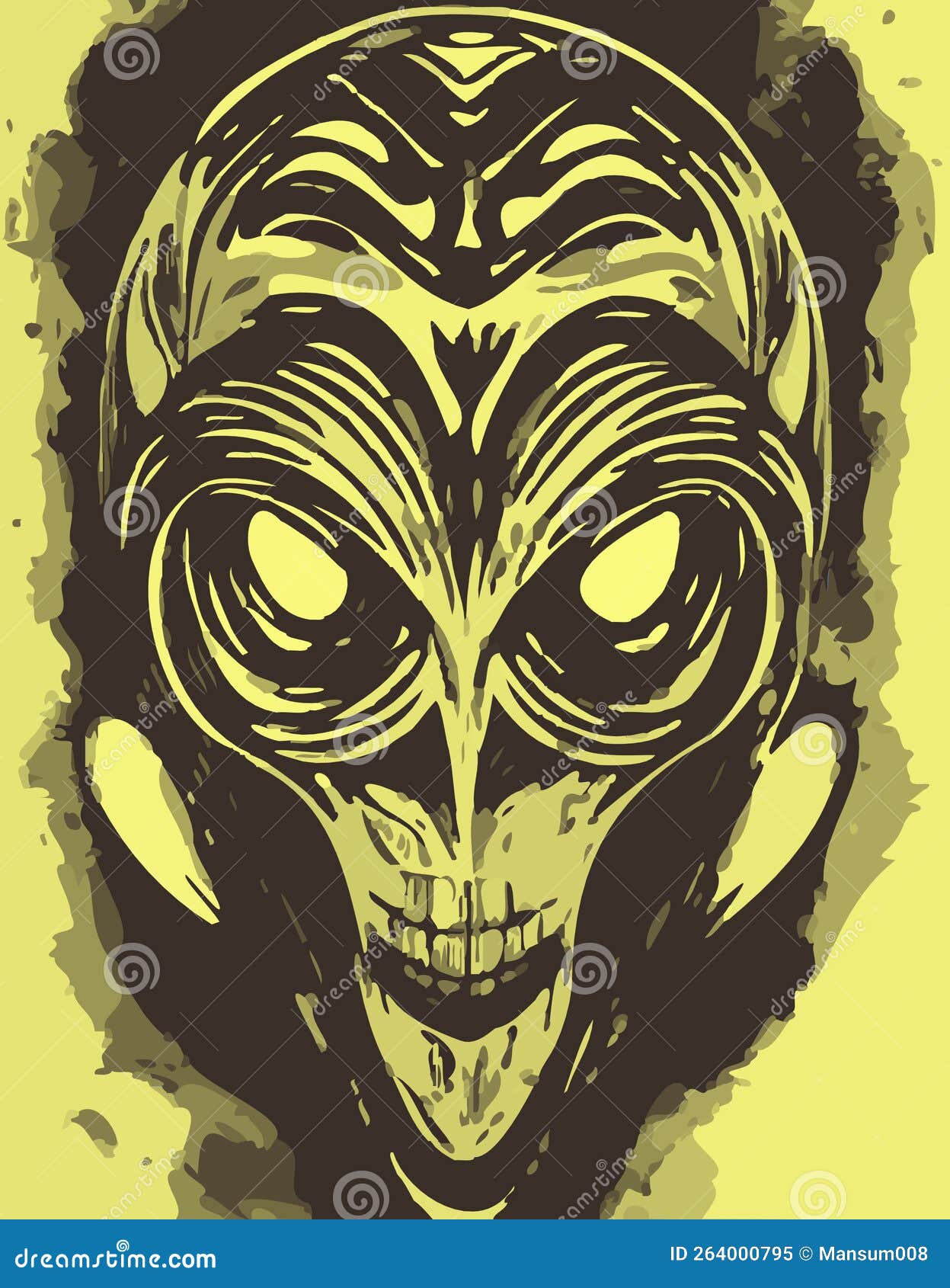 Color of monster cartoon stock illustration. Illustration of texture ...