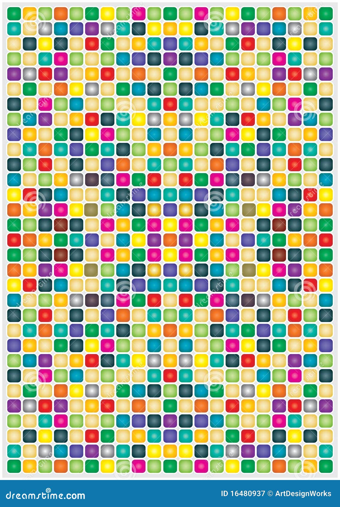 Color mosaic stock illustration. Illustration of light - 16480937