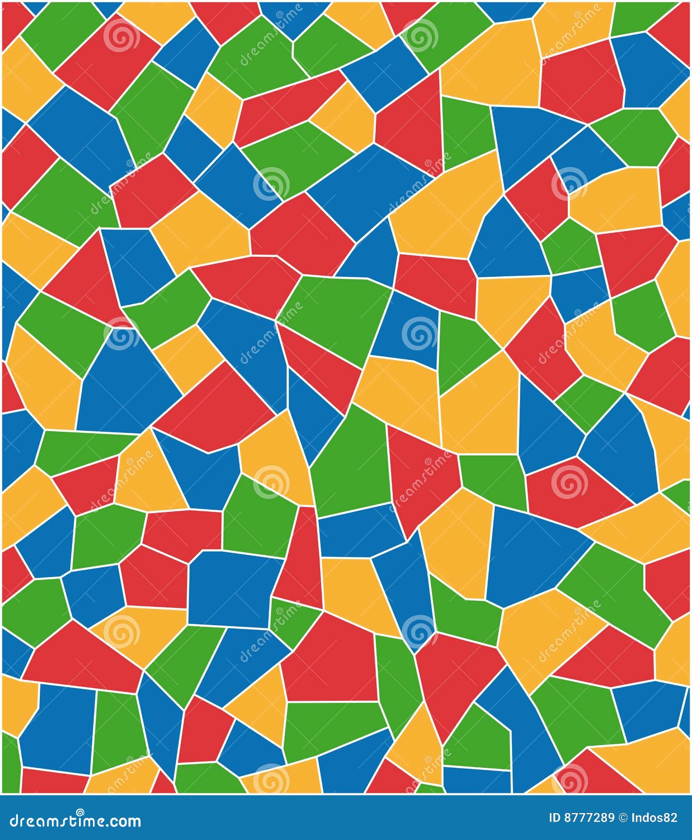 Color mosaic stock vector. Illustration of textured, horizontal - 8777289