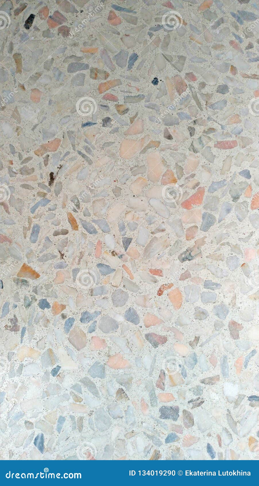 Color Mosaic on the Floor, Pastel Colors Stock Photo - Image of ...