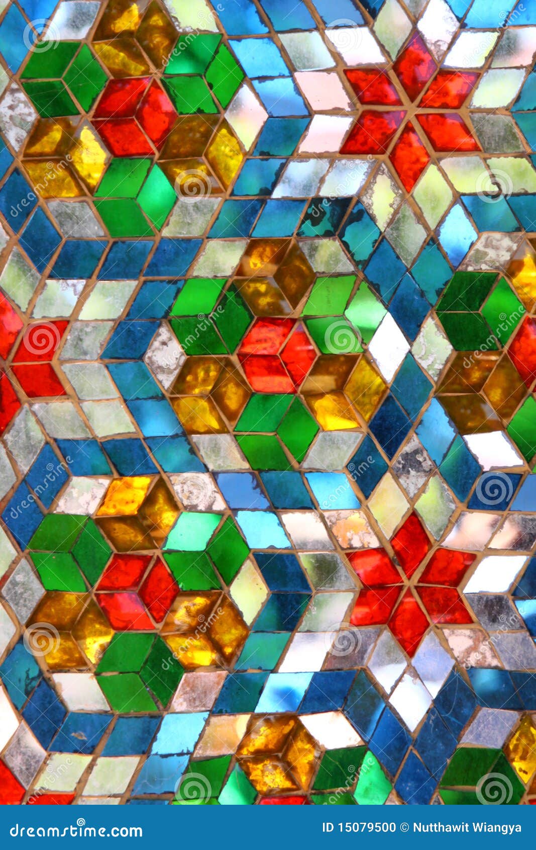 Color mosiac glass pattern stock illustration. Illustration of elegant ...