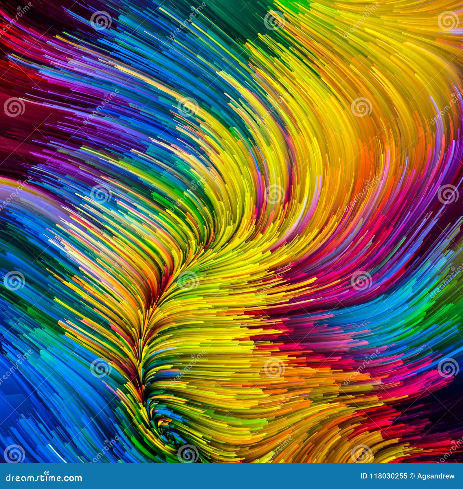 Colorful Paint Particles stock illustration. Illustration of special ...
