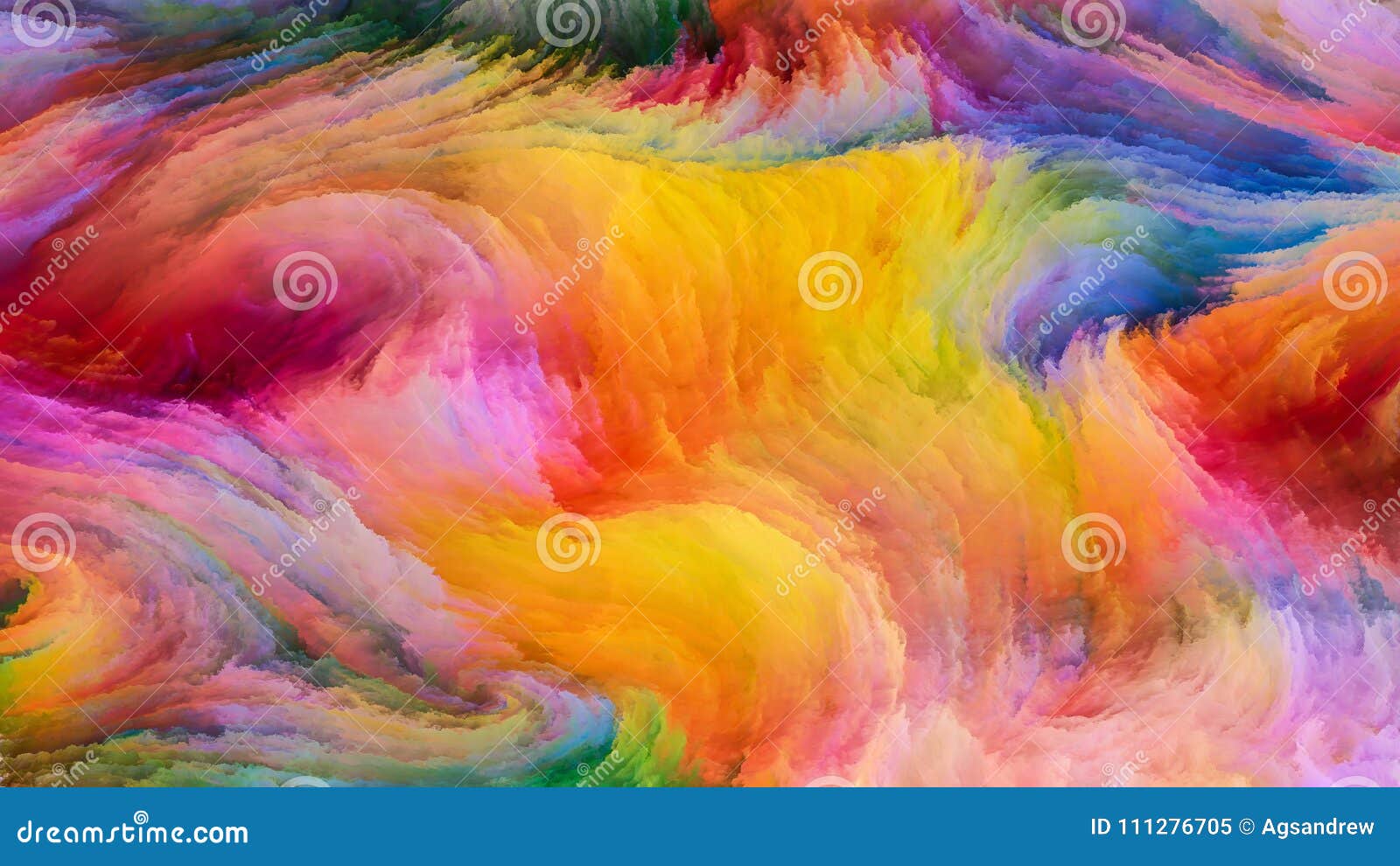 Petals of Colorful Paint stock image. Image of multicolored - 111276705