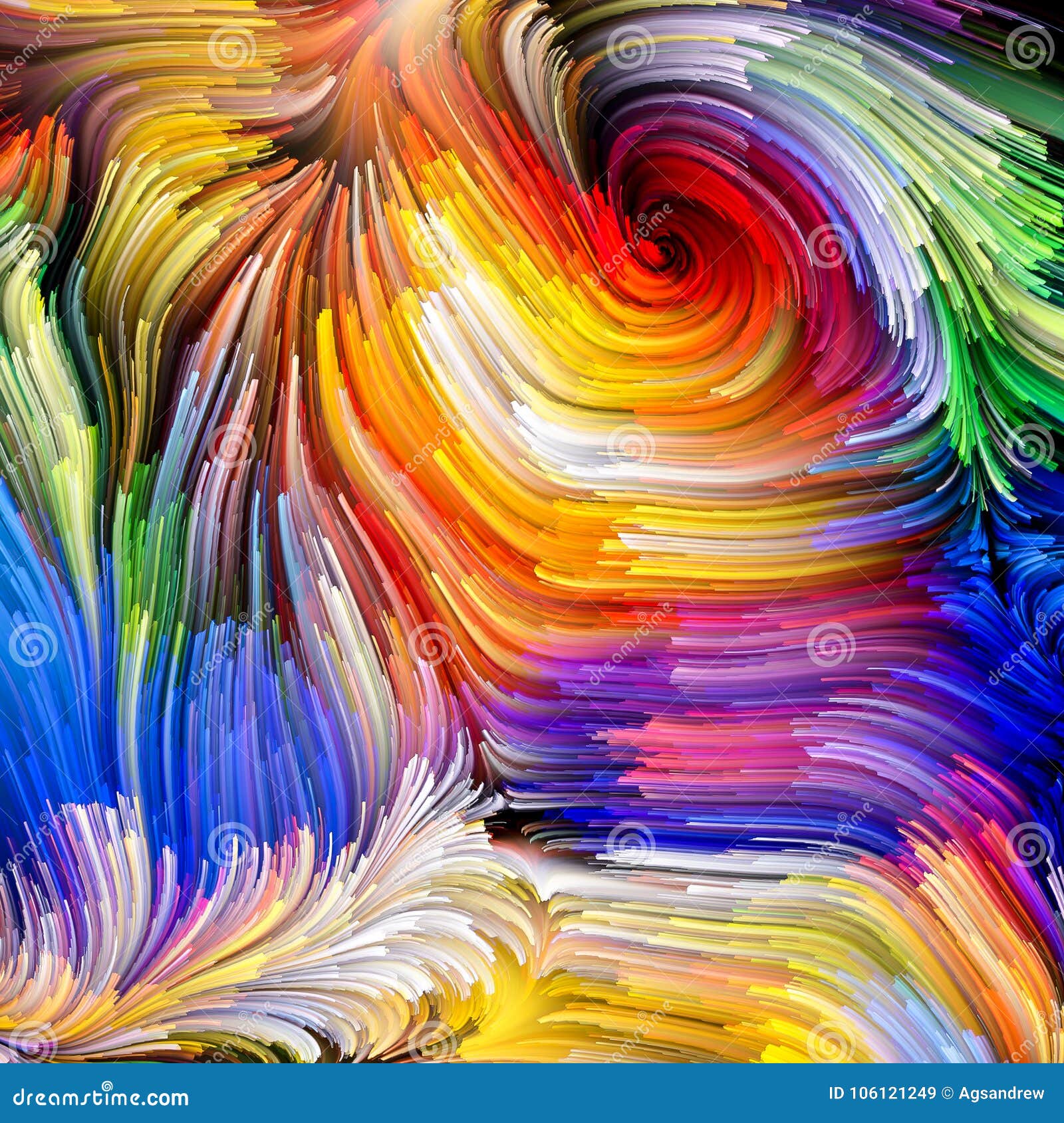 Digital Liquid Color stock illustration. Illustration of imagination ...