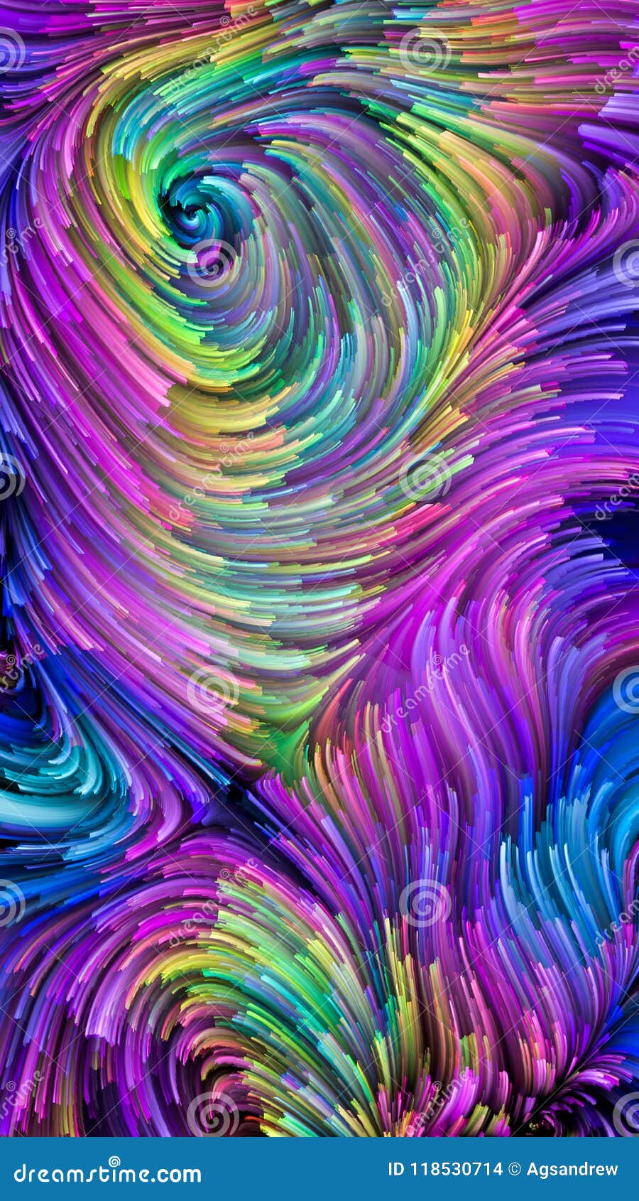 Advance of Liquid Color stock illustration. Illustration of modern ...