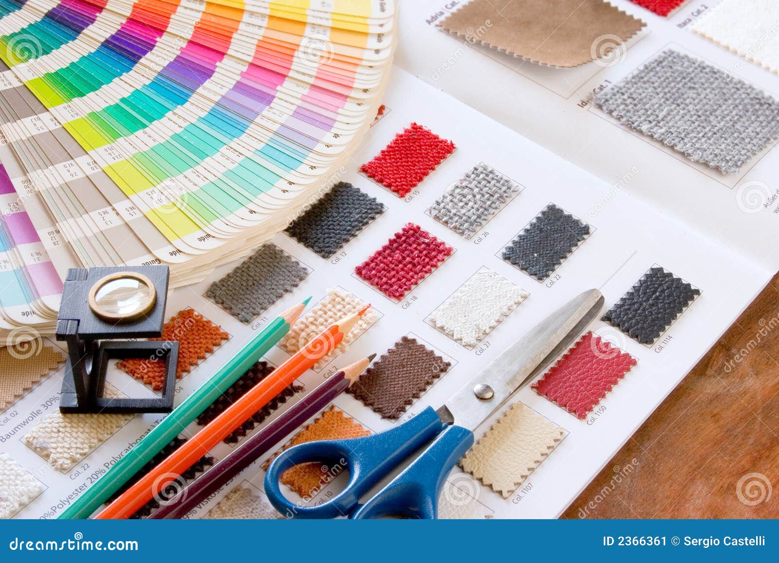 Color muster 2 stock image. Image of design, choice, fabric - 2366361