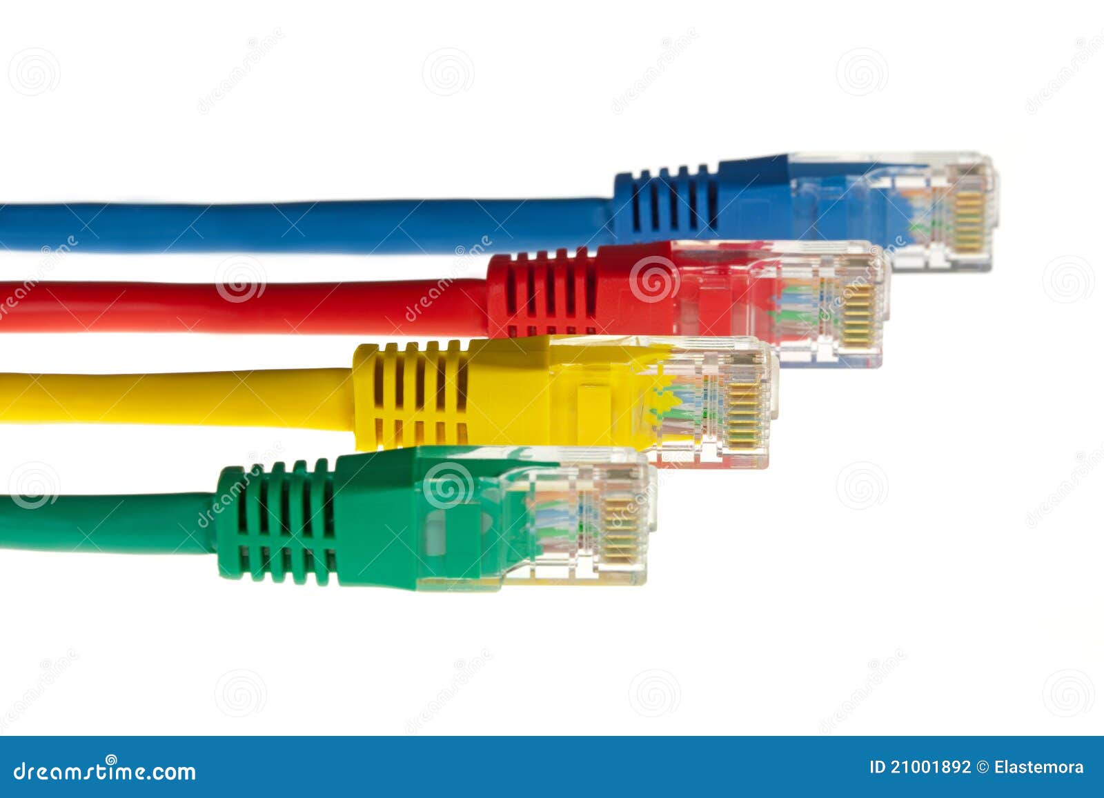 Color Network Cable stock photo. Image of wire, cable - 21001892