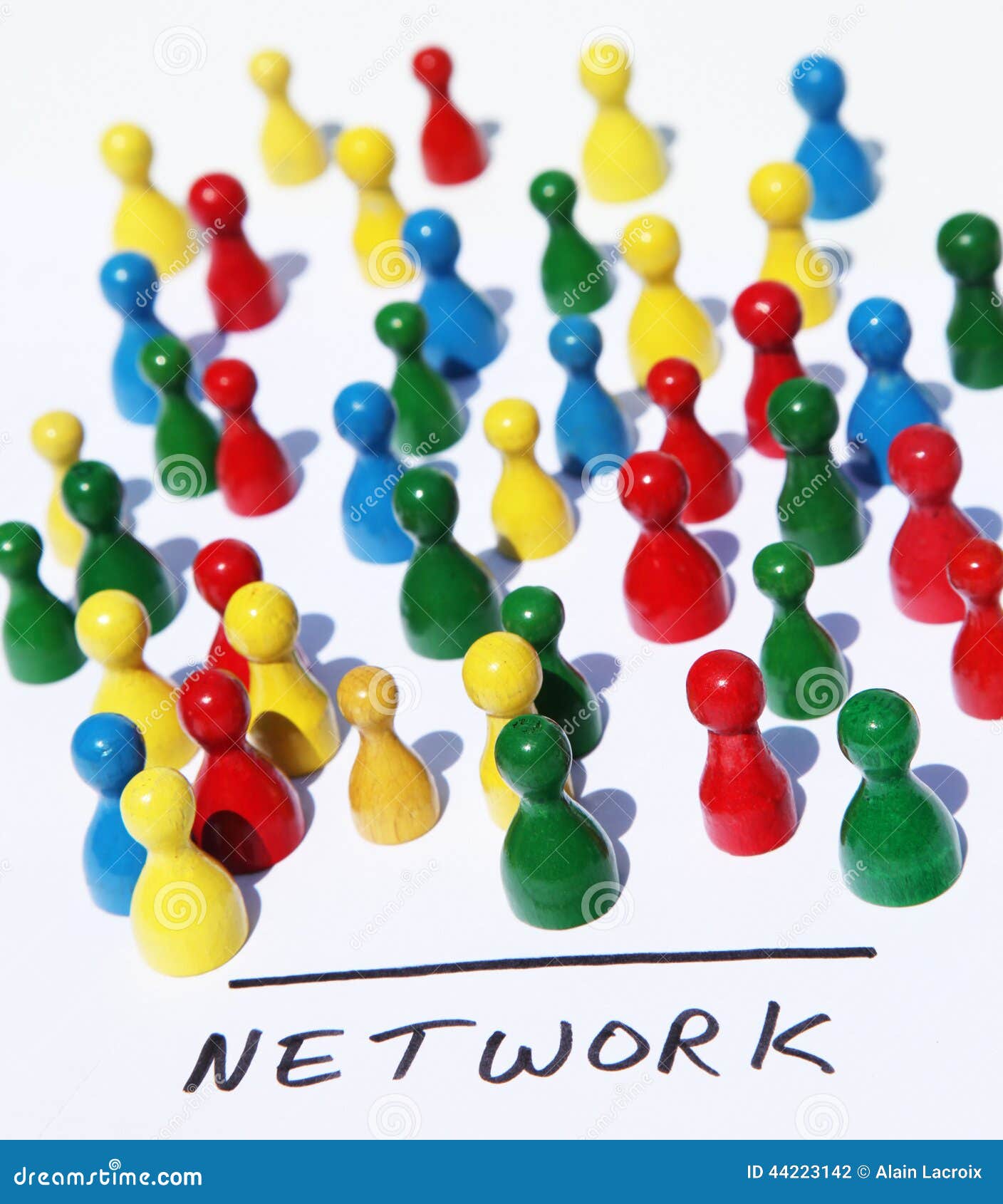Color network stock photo. Image of interacting, interact - 44223142