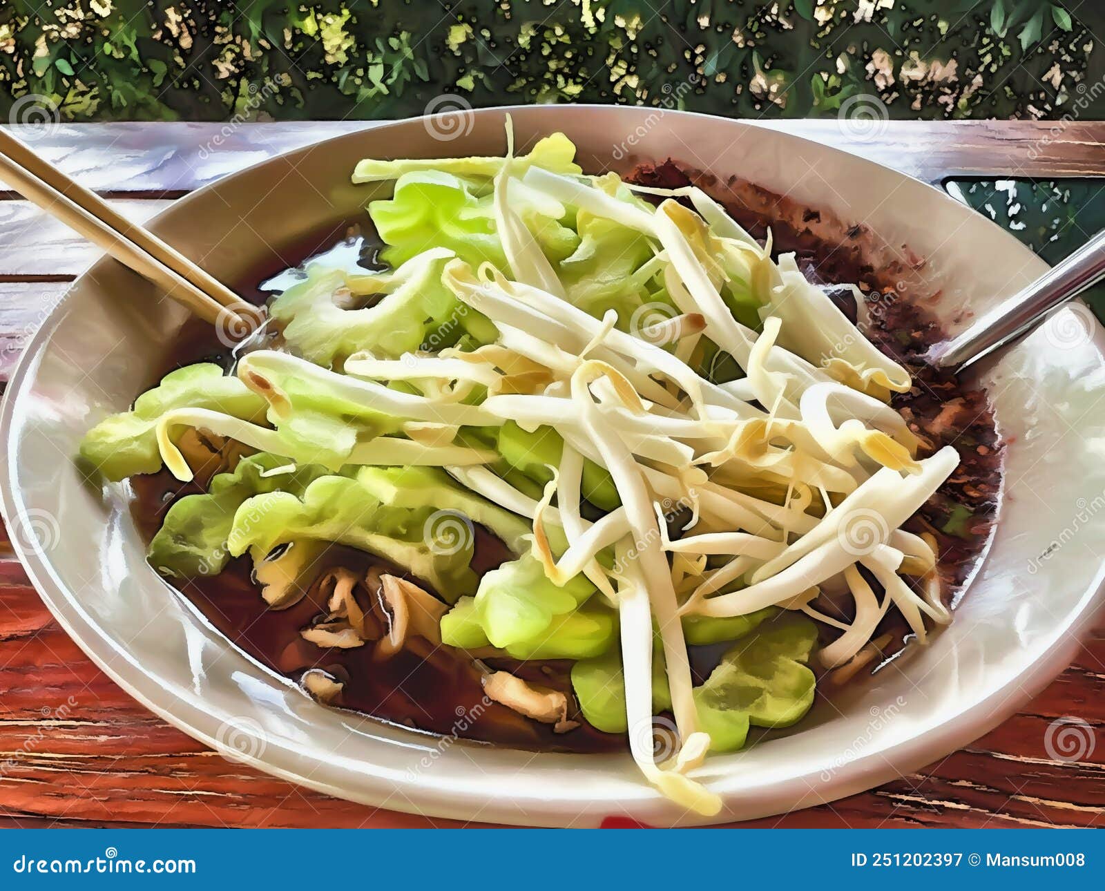 Color of noodle food stock image. Image of decoration - 251202397