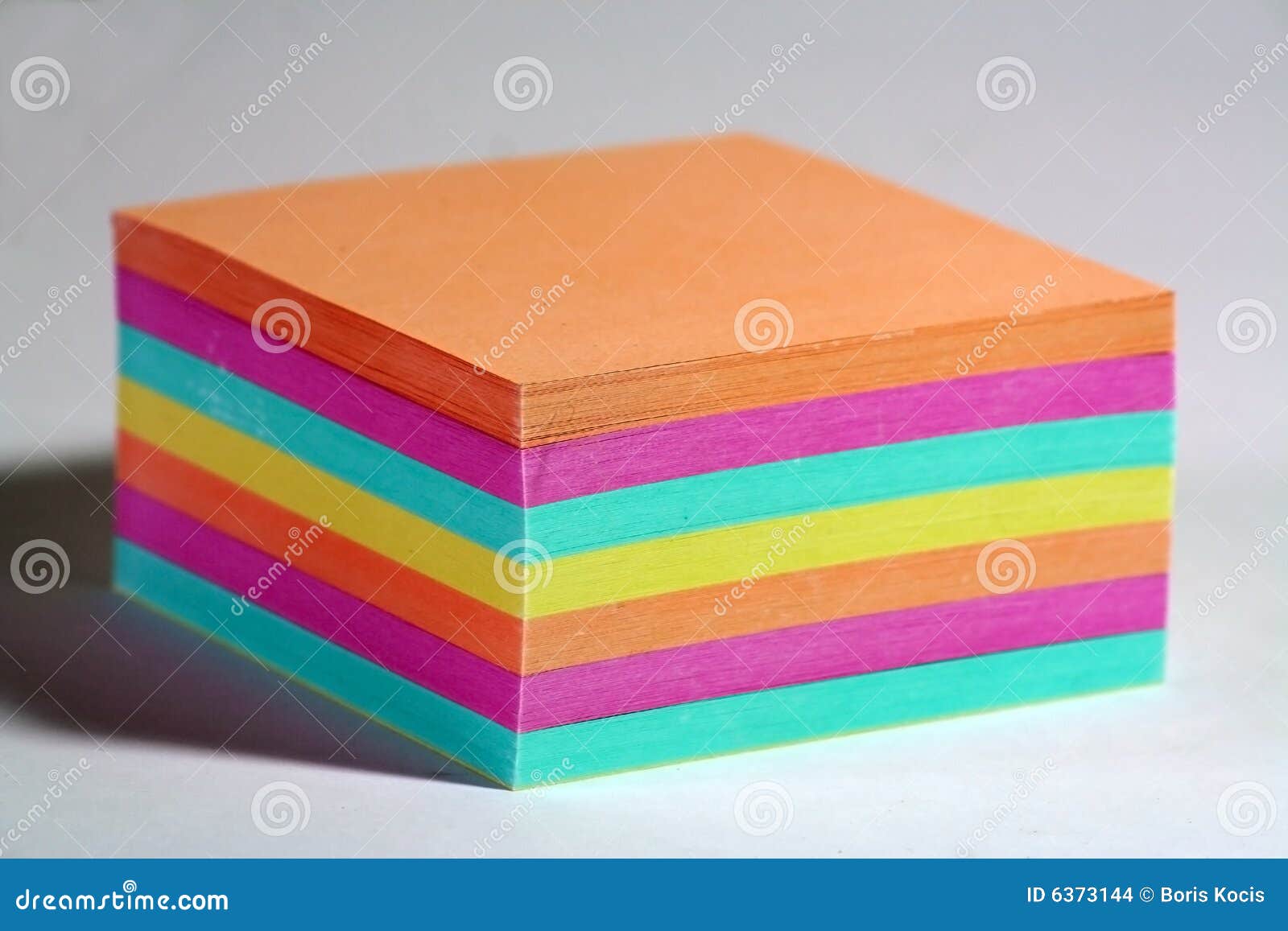 Color note paper stock photo. Image of white, office, people - 6373144