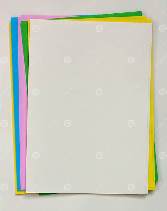 Color note papers stock image. Image of note, memory, notepaper - 8161167