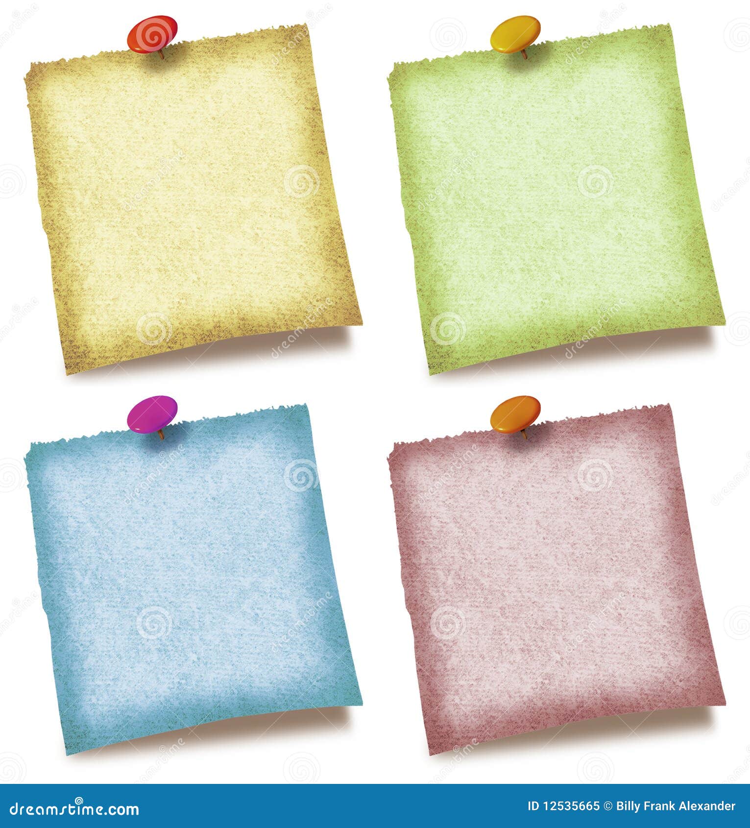 Color Notes stock image. Image of element, arts, attachment - 12535665