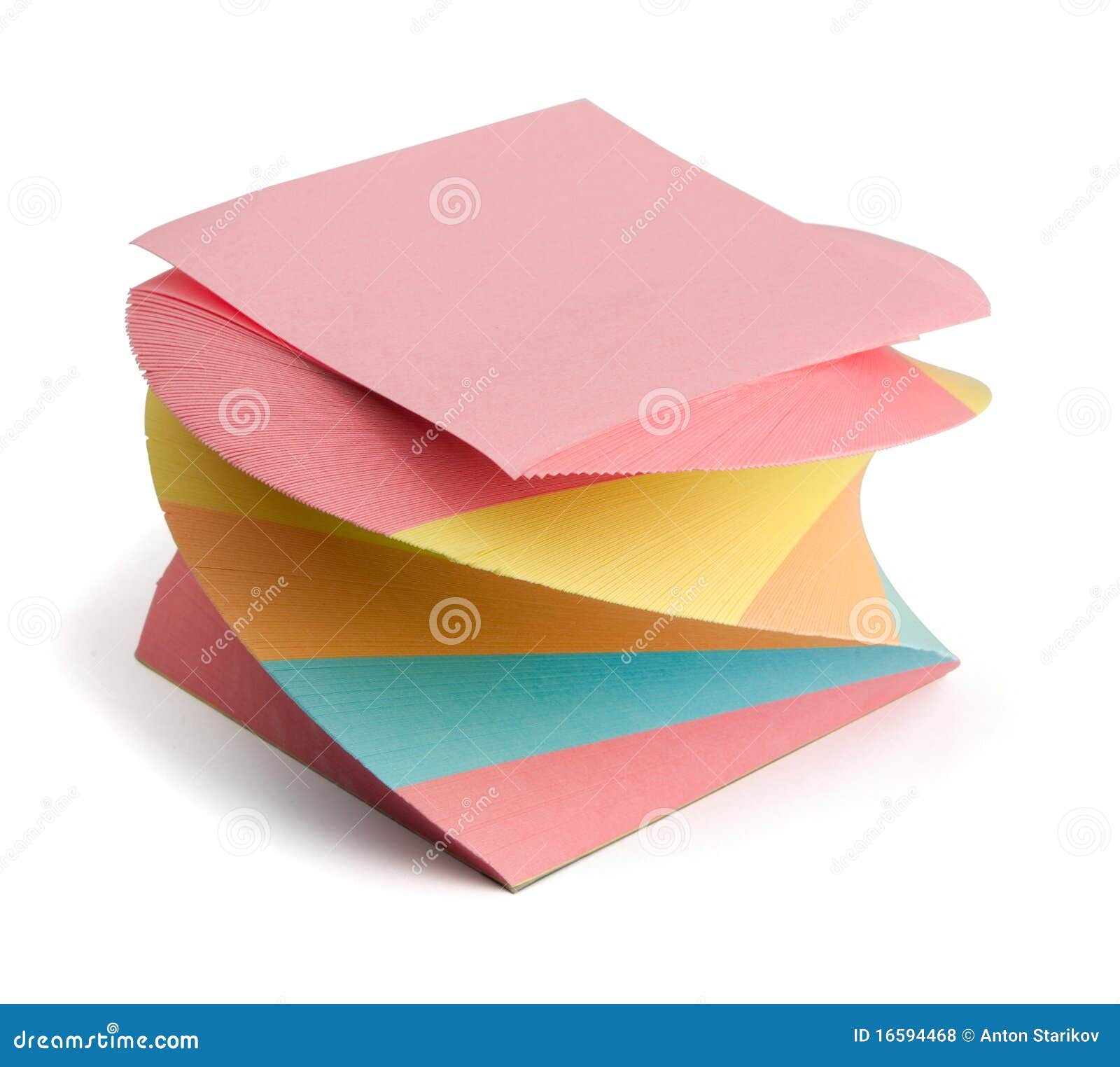 Color notes stock photo. Image of blue, business, orange - 16594468