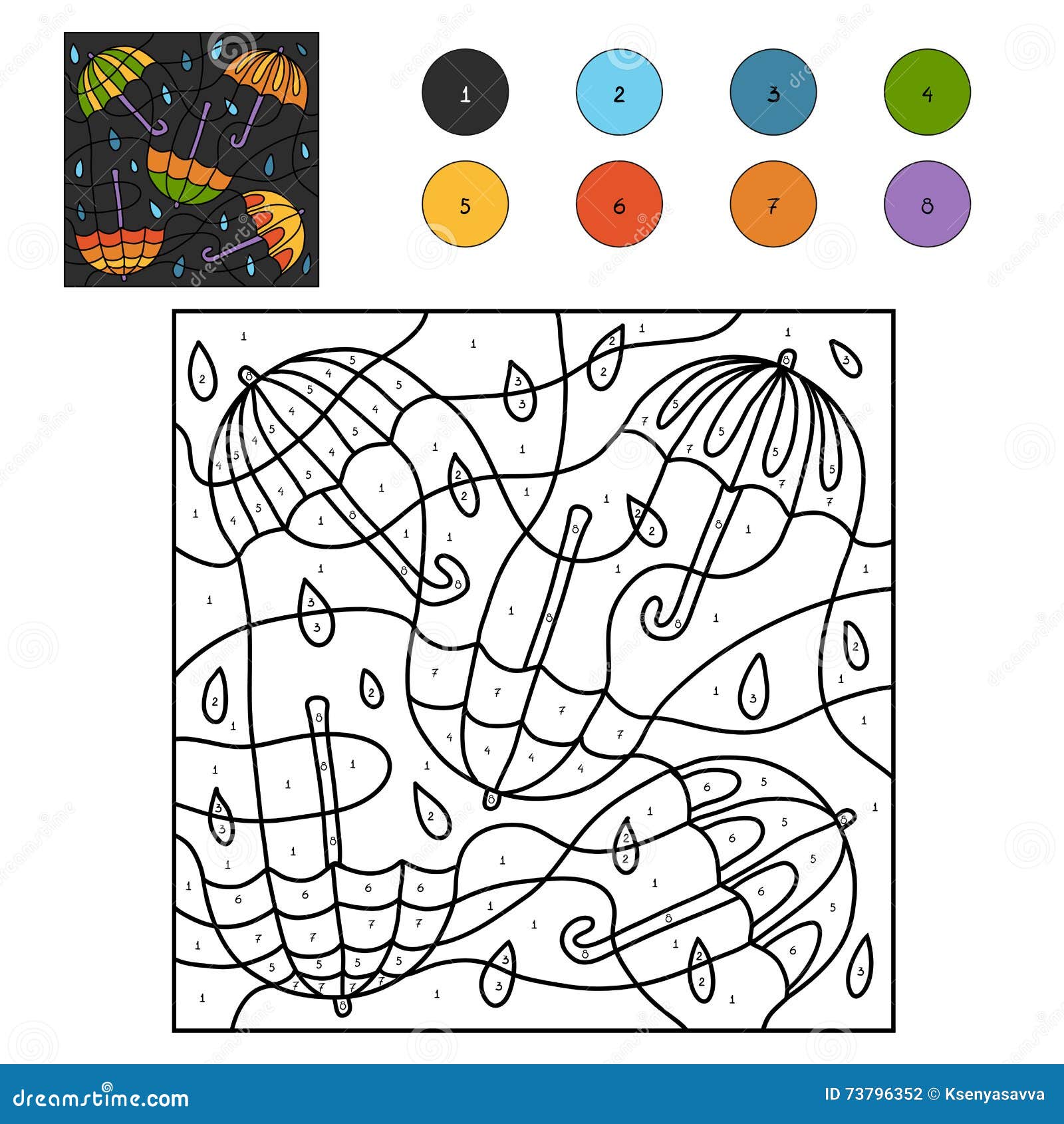 Expert Color By Number Pages