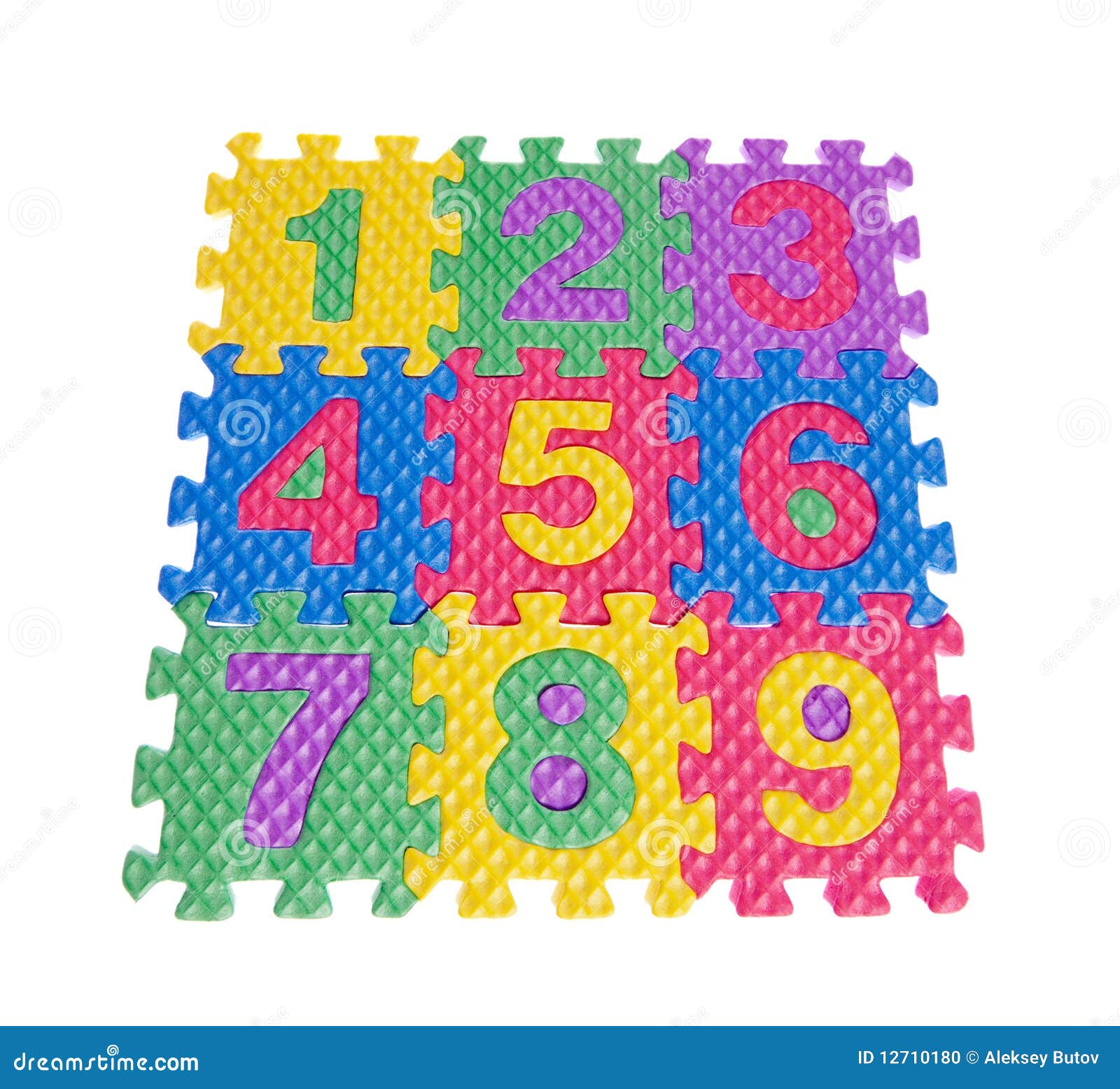 Color numbers stock photo. Image of mathematical, algebra - 12710180