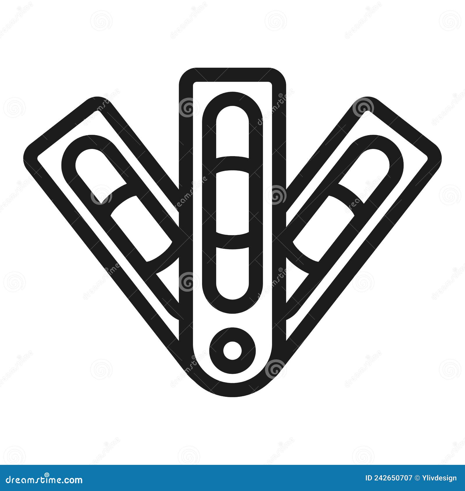 Color Option Icon Outline Vector. Data Interface Stock Vector ...