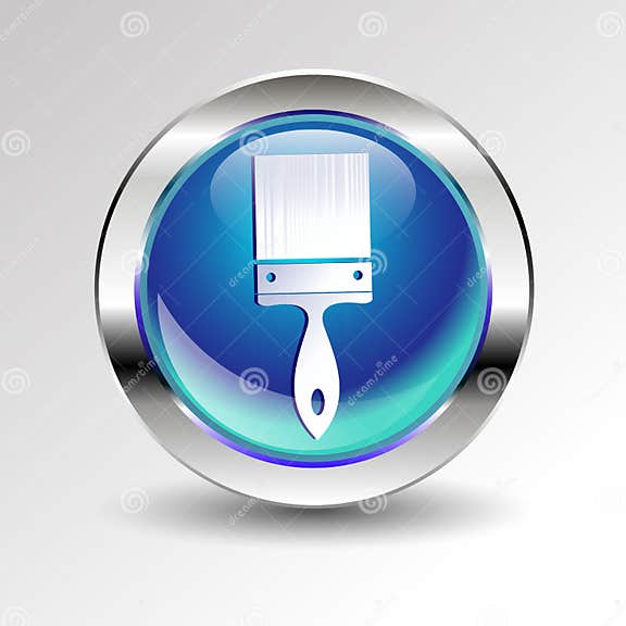 Color Paint Brush Vector Abstract Design Background Stock Vector ...