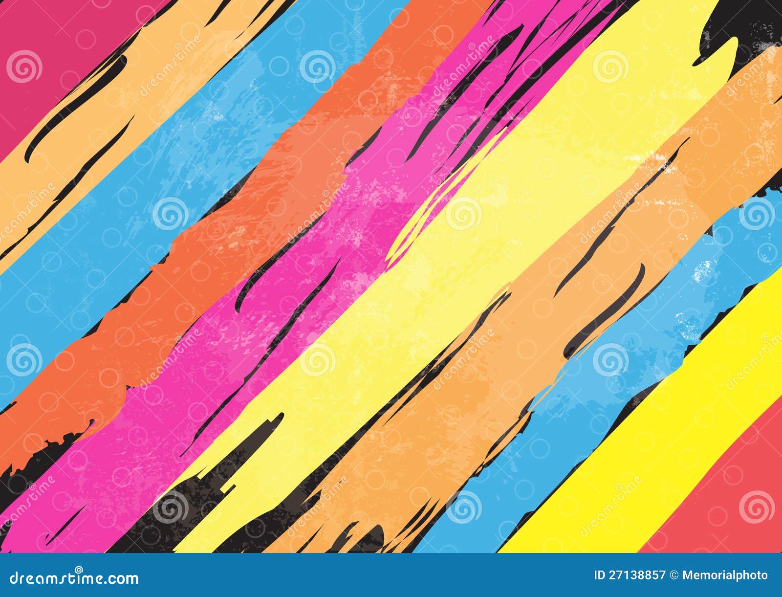 Paint Stripe Vector Vertical, Ceremony Texture Seamless Lines. Rough ...