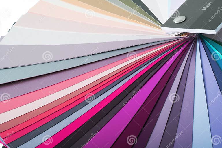 Color paint swatch. stock image. Image of palette, decorator - 10495937