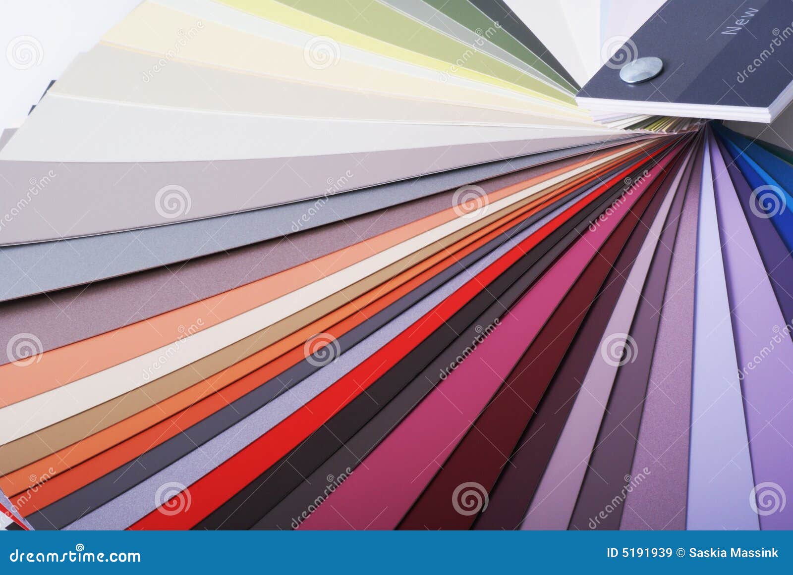 Color paint swatch. stock image. Image of colors, chart - 5191939