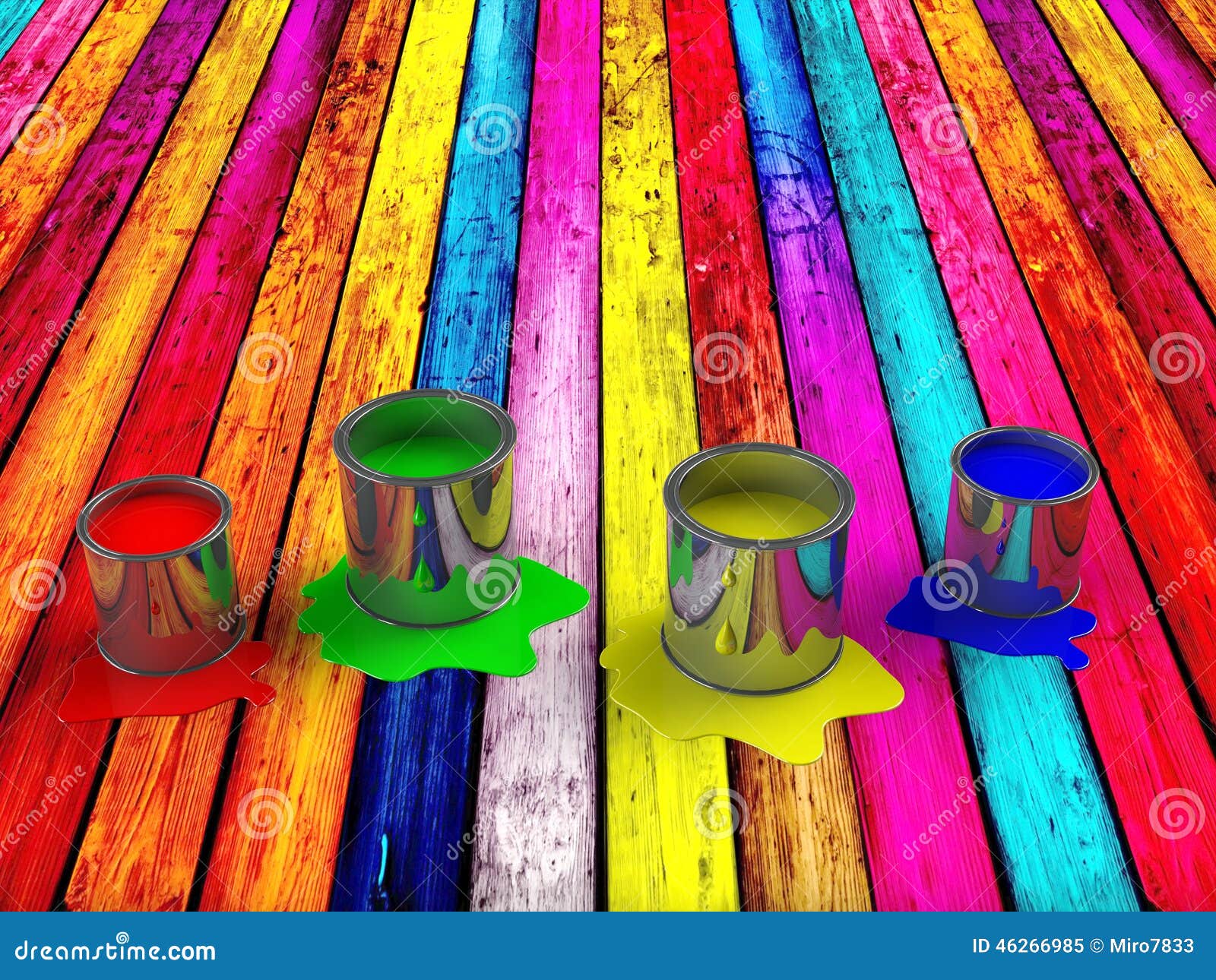 Color Paint Tank, Abstract Background Stock Illustration - Illustration ...