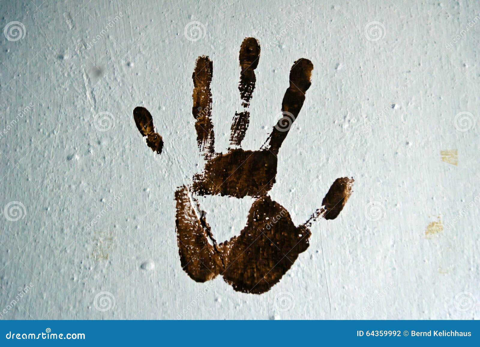 Color painted handprint stock photo. Image of hand, creativity - 64359992
