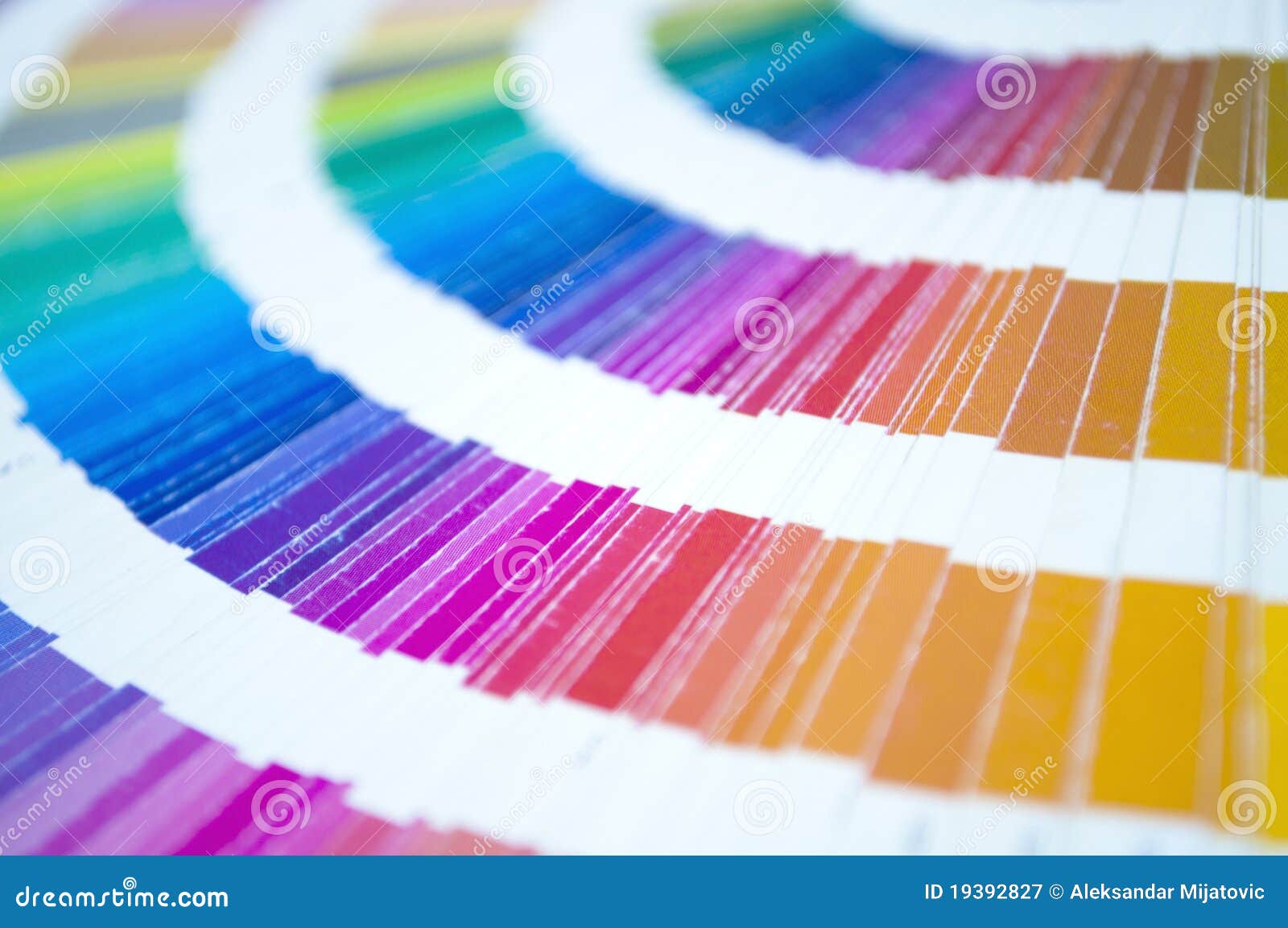 Color palette stock image. Image of sampler, printer - 19392827