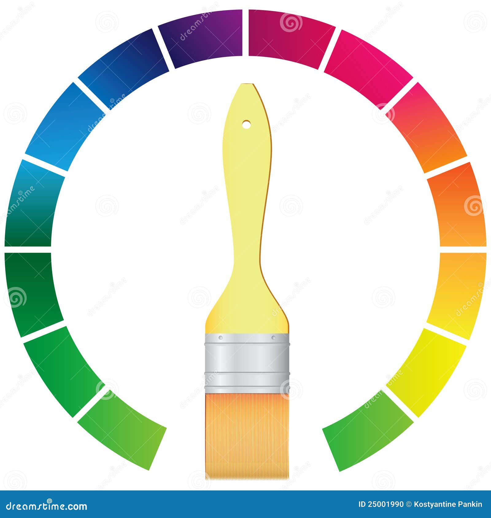 Color Palette Vector Illustration | CartoonDealer.com #25001990