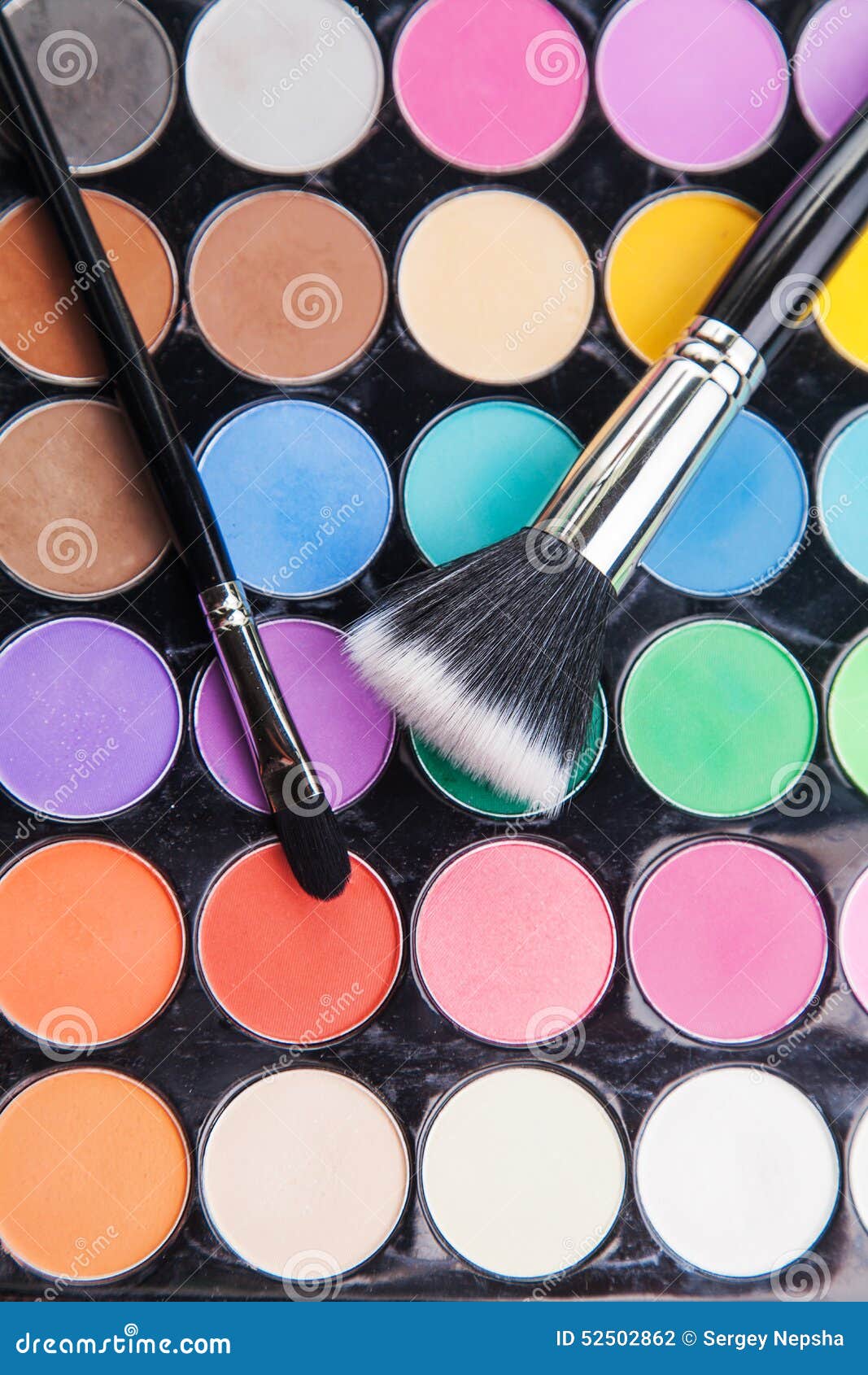 Color palette stock photo. Image of cosmetics, black - 52502862