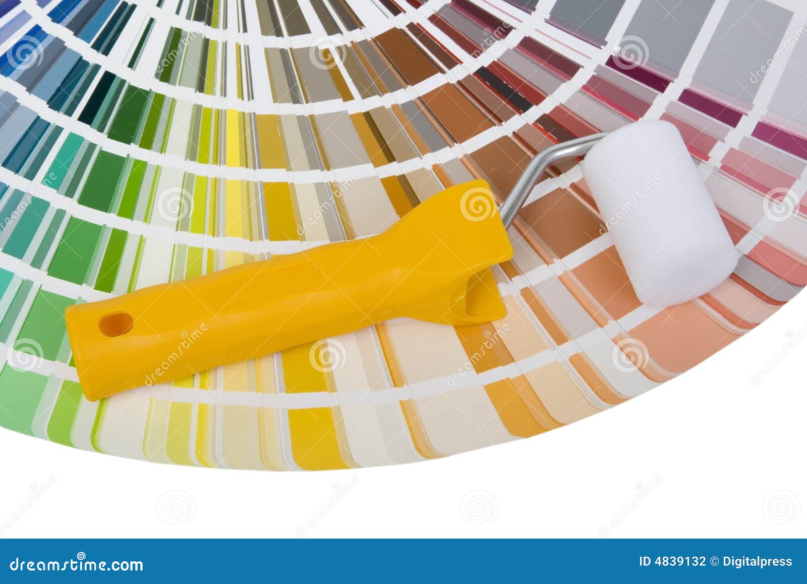 Color Palette With Color Patterns Picture. Image: 4839132