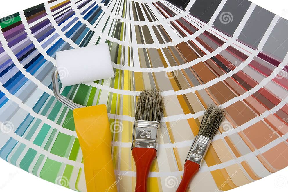 Color Palette with Color Patterns Stock Image - Image of design, colors ...