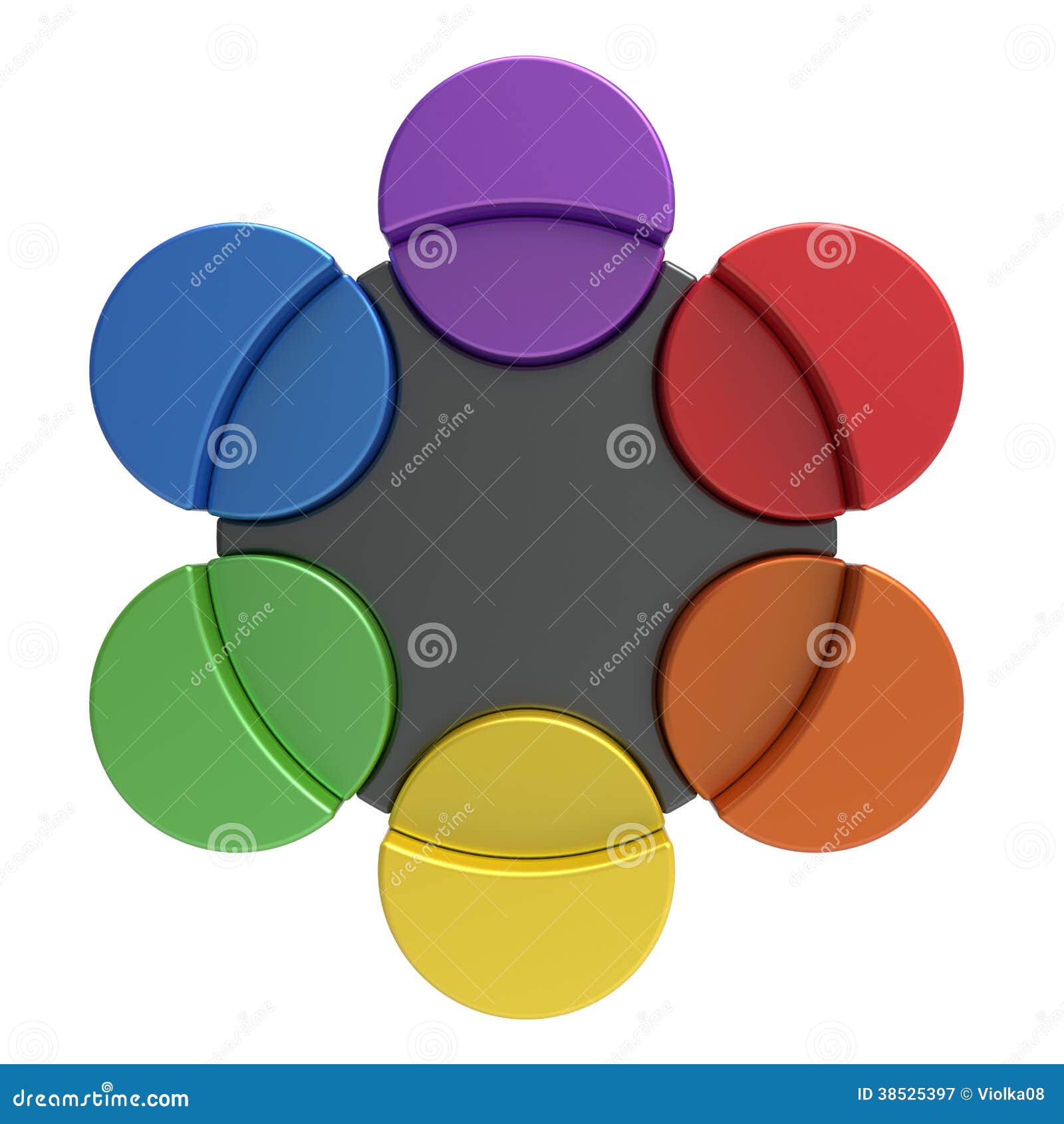 Color palette concept stock illustration. Illustration of geometric ...