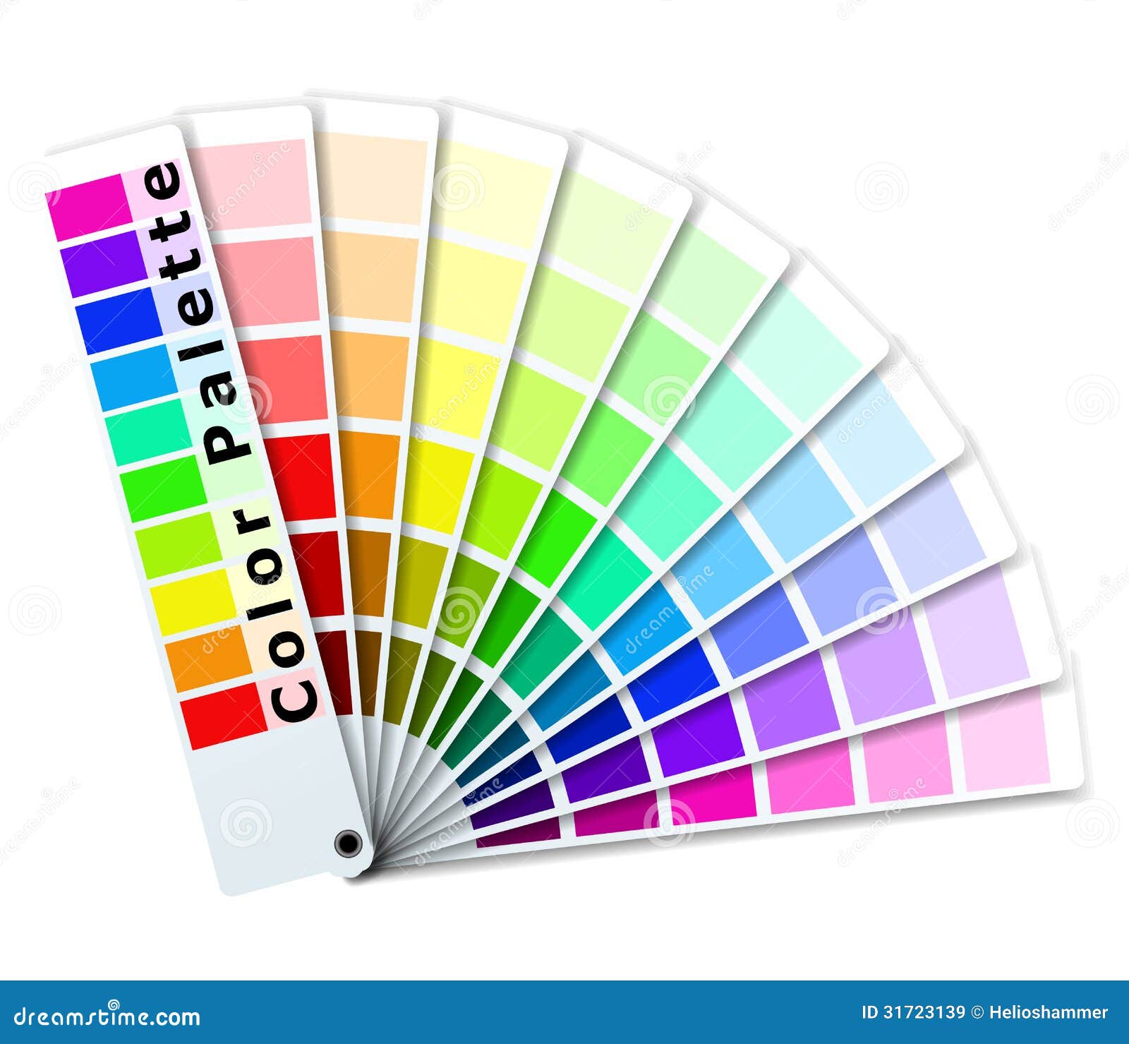 Color palette stock vector. Illustration of colorful - 31723139