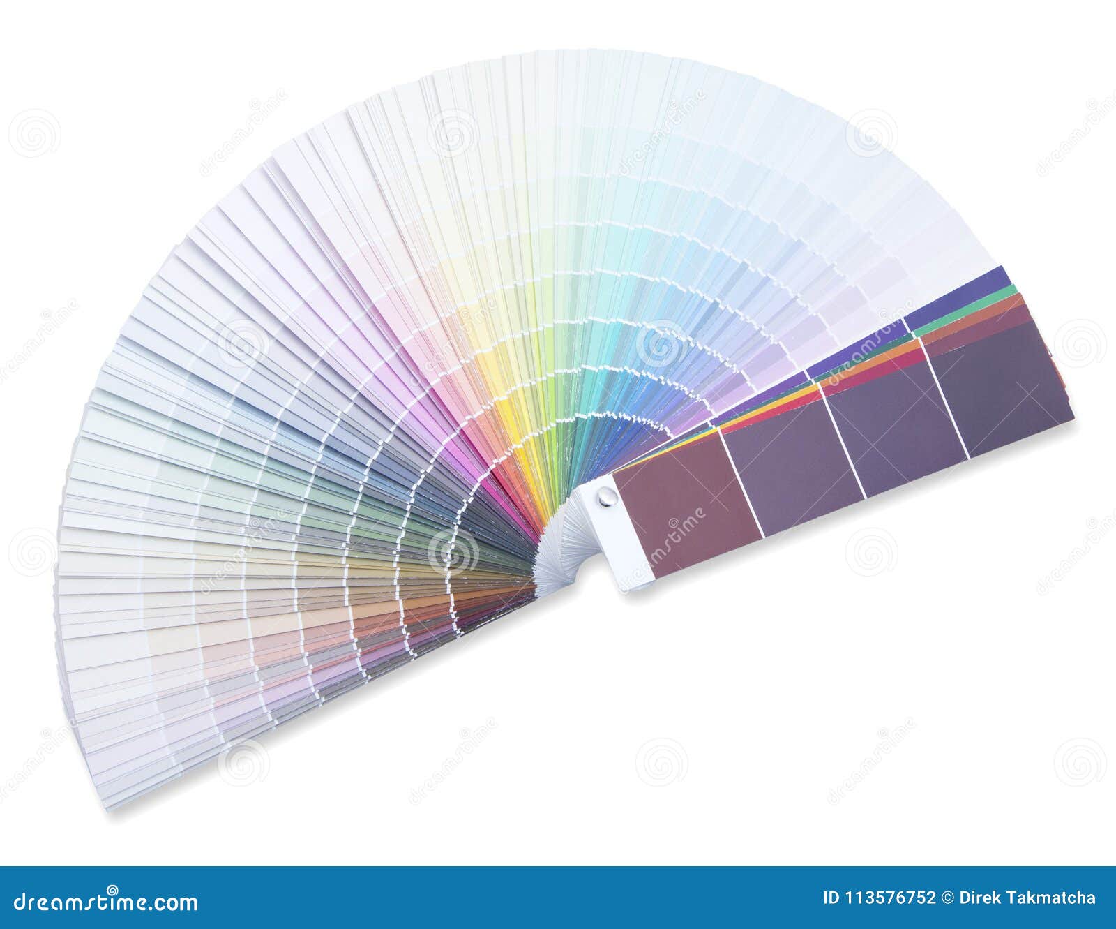 Color Palette Guide or Color Samples Stock Photo - Image of designer ...