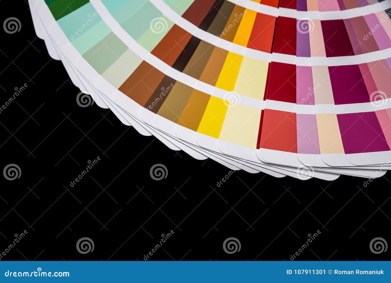 Color Palette Guide Isolated Stock Image - Image of pattern ...