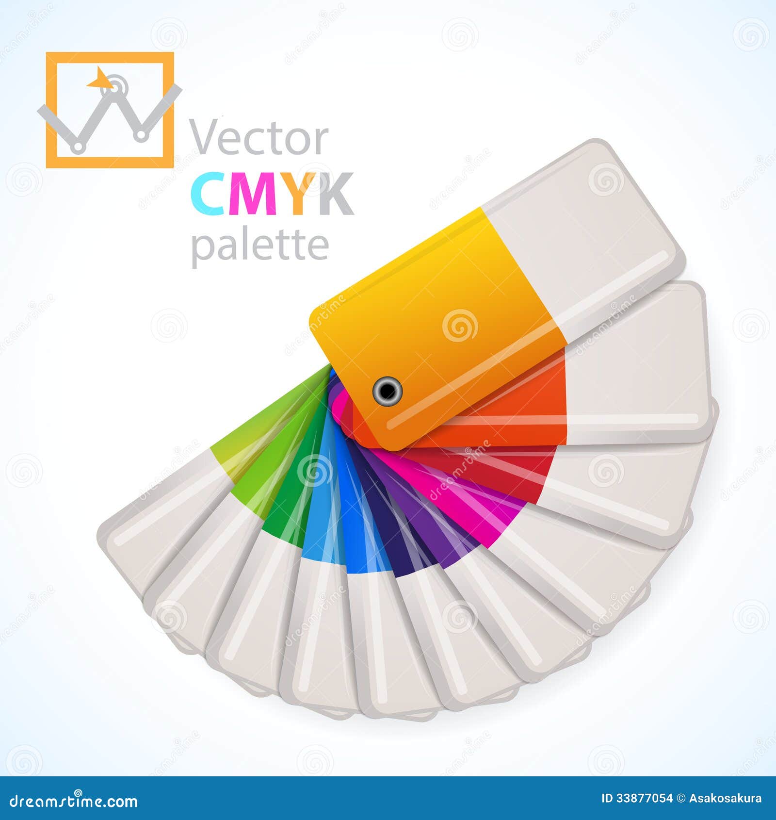 Color palette icon stock vector. Illustration of matching - 33877054