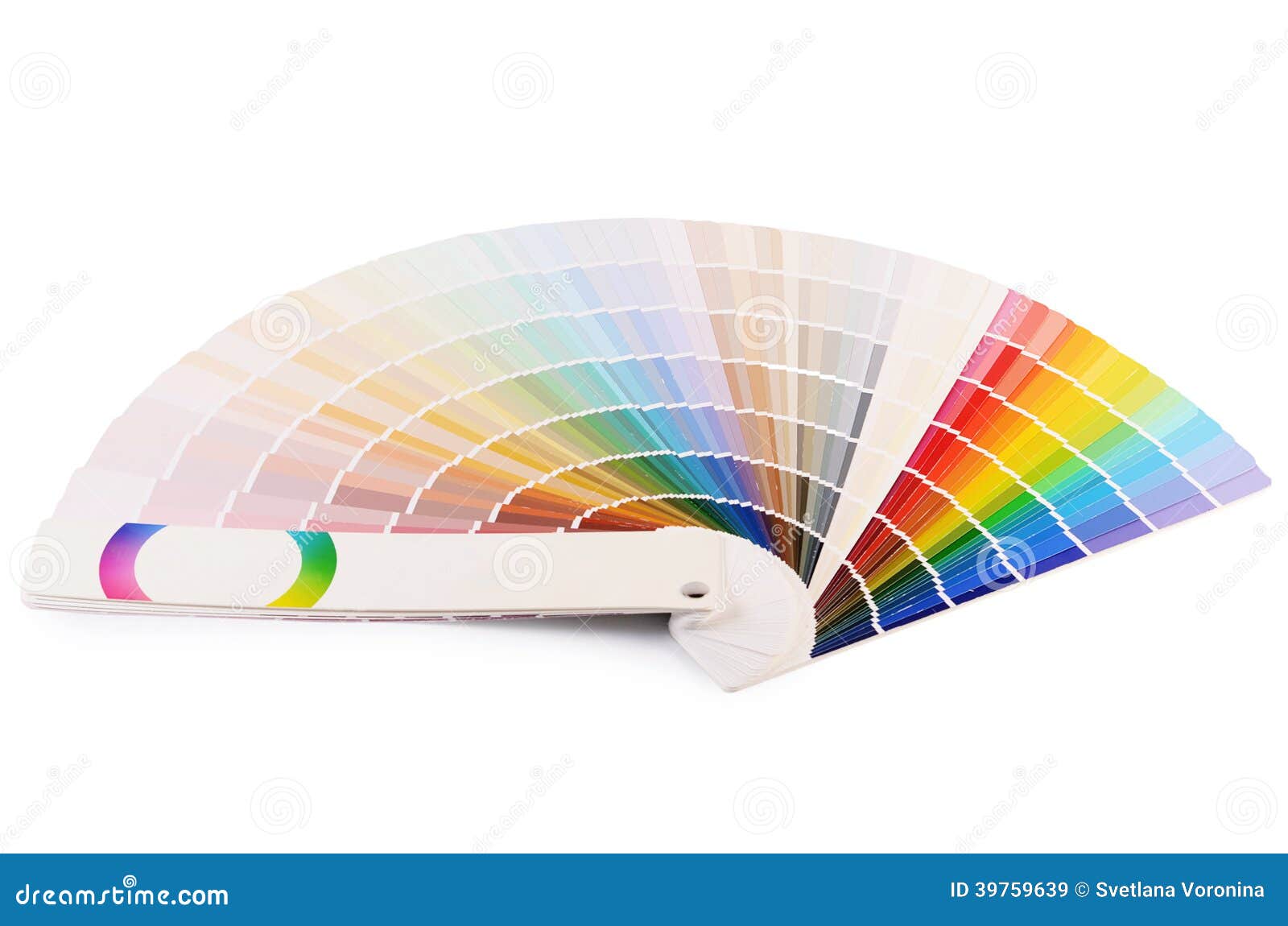 The Color Palette Isolated on White Stock Image - Image of paint ...