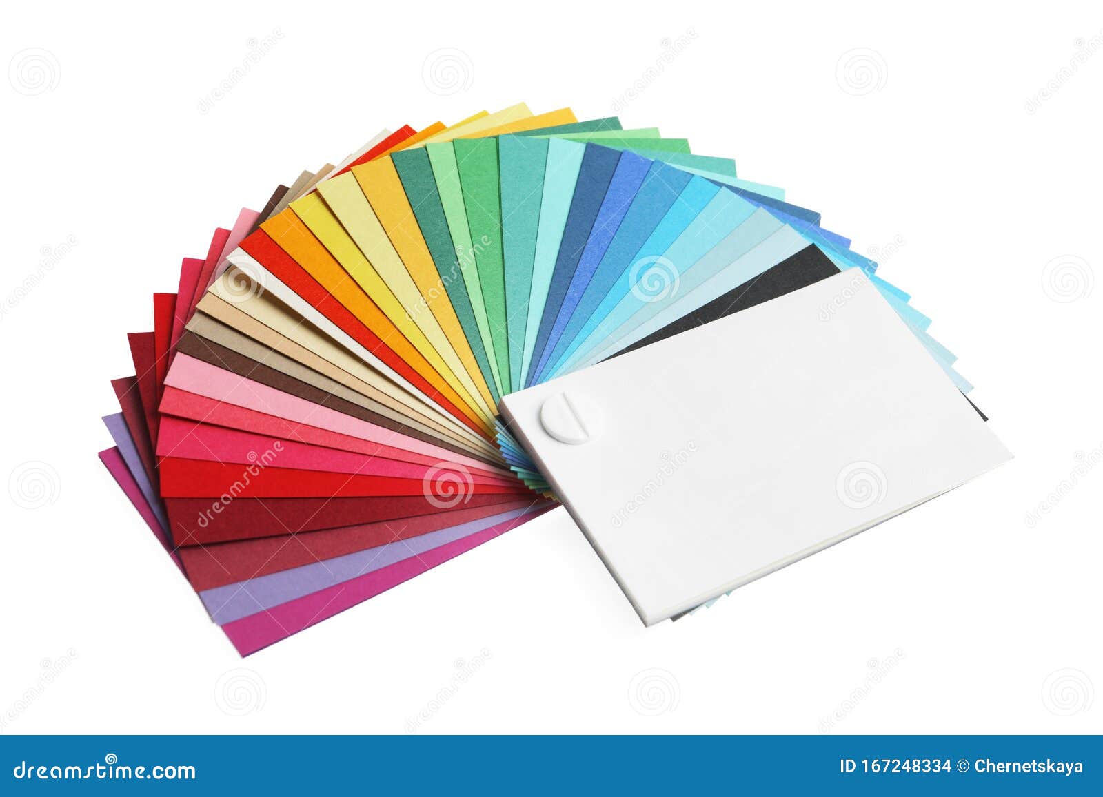 Color Palette Isolated. Professional Samples Stock Photo - Image of ...