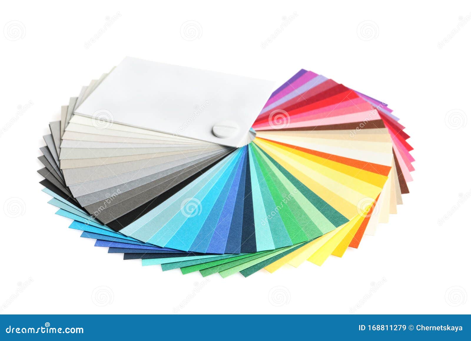 Color Palette Isolated. Professional Samples Stock Image - Image of ...