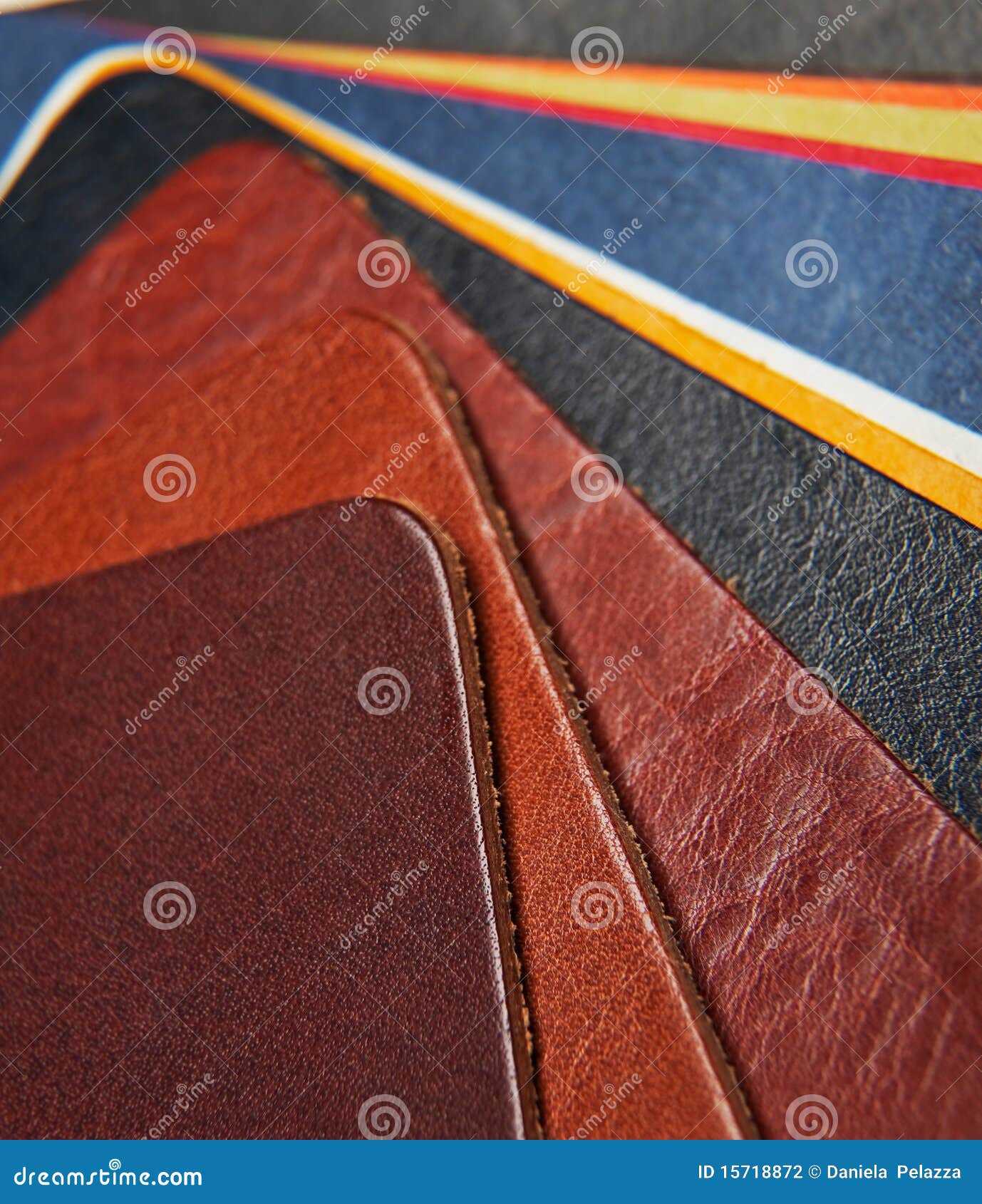 Color Palette Sample of Leather. Stock Photo - Image of textured, black ...