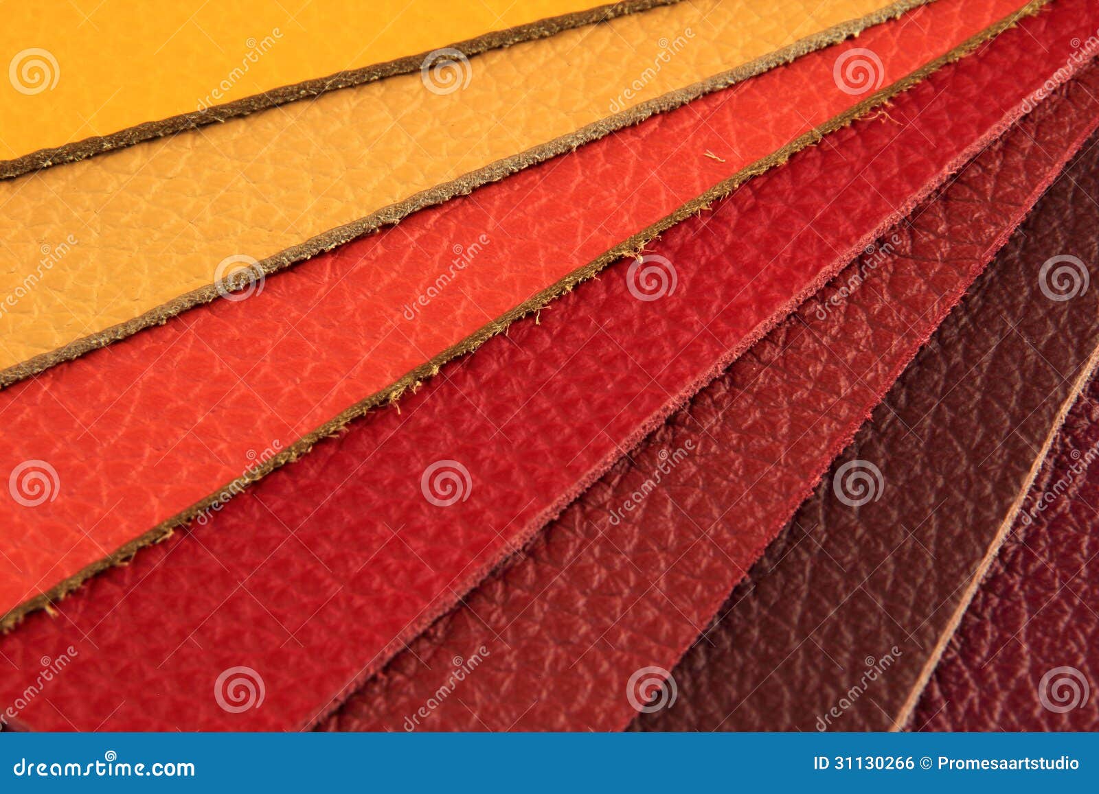 Color Palette Sample Picker of Leather Material Stock Photo - Image of ...