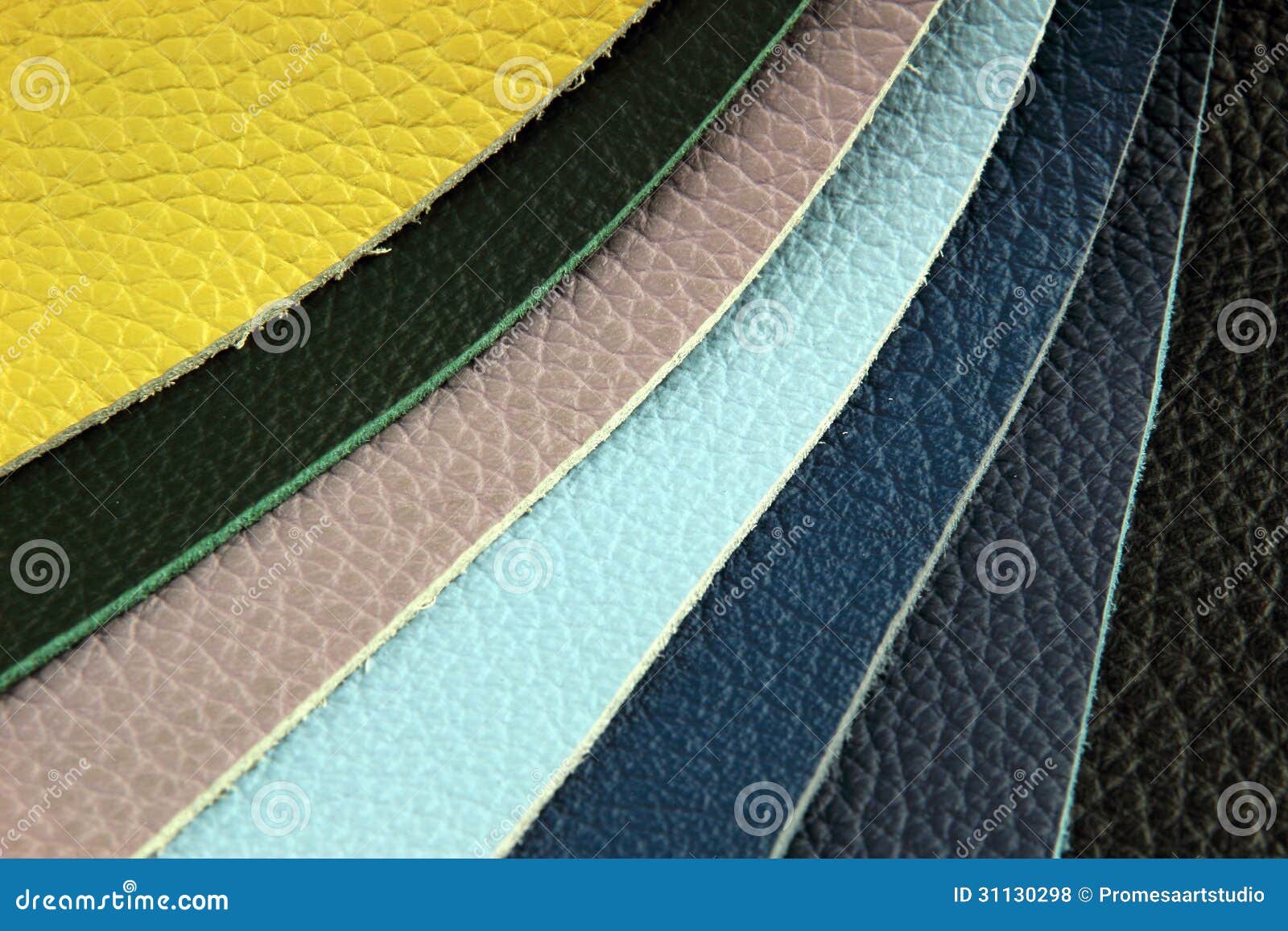 Color Palette Sample Picker of Leather Material Stock Photo - Image of ...