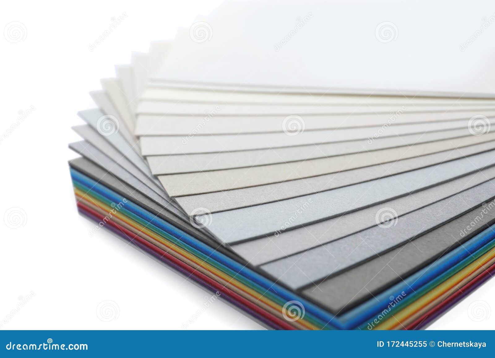 Color Palette Samples on White Background Stock Image - Image of guide ...