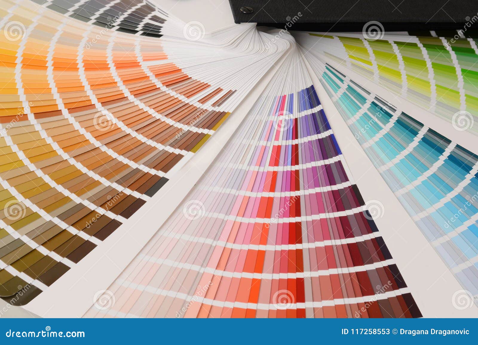 Color Palette with Various Samples Stock Image - Image of colorful ...