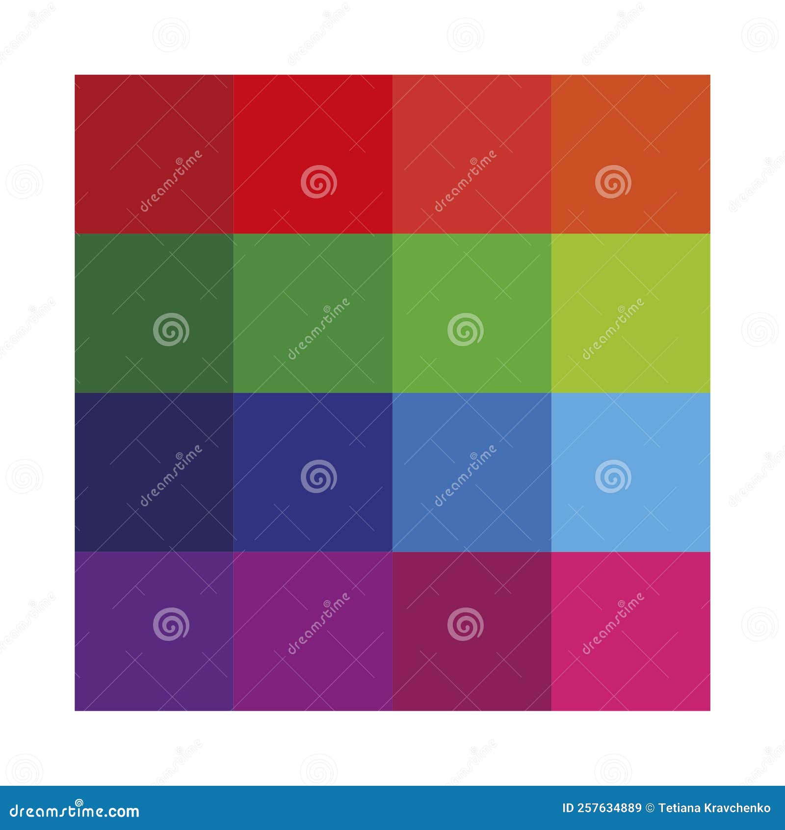 Color Palette. Vector Illustration. Stock Image Stock Vector ...