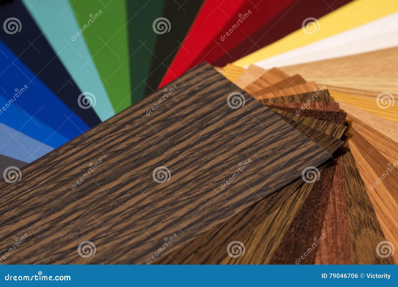 Color Palette and Wood Texture Samples Guide Stock Photo - Image of ...